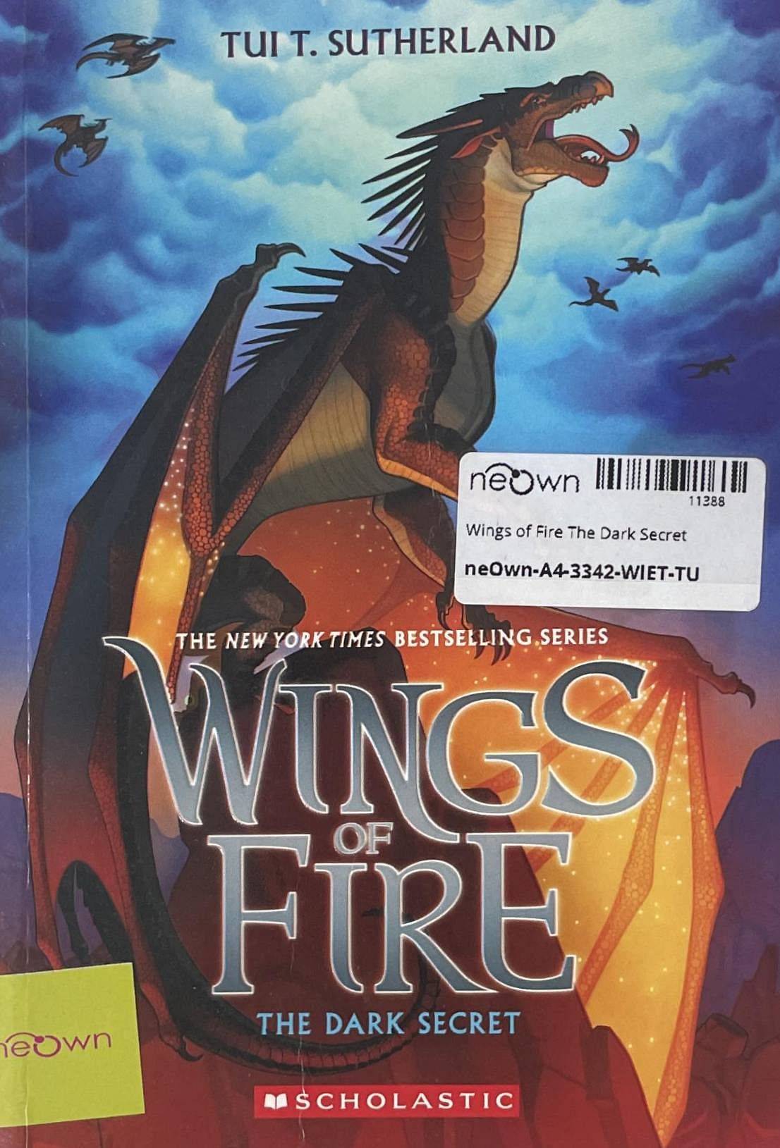 Wings of Fire #4 The Dark Secret