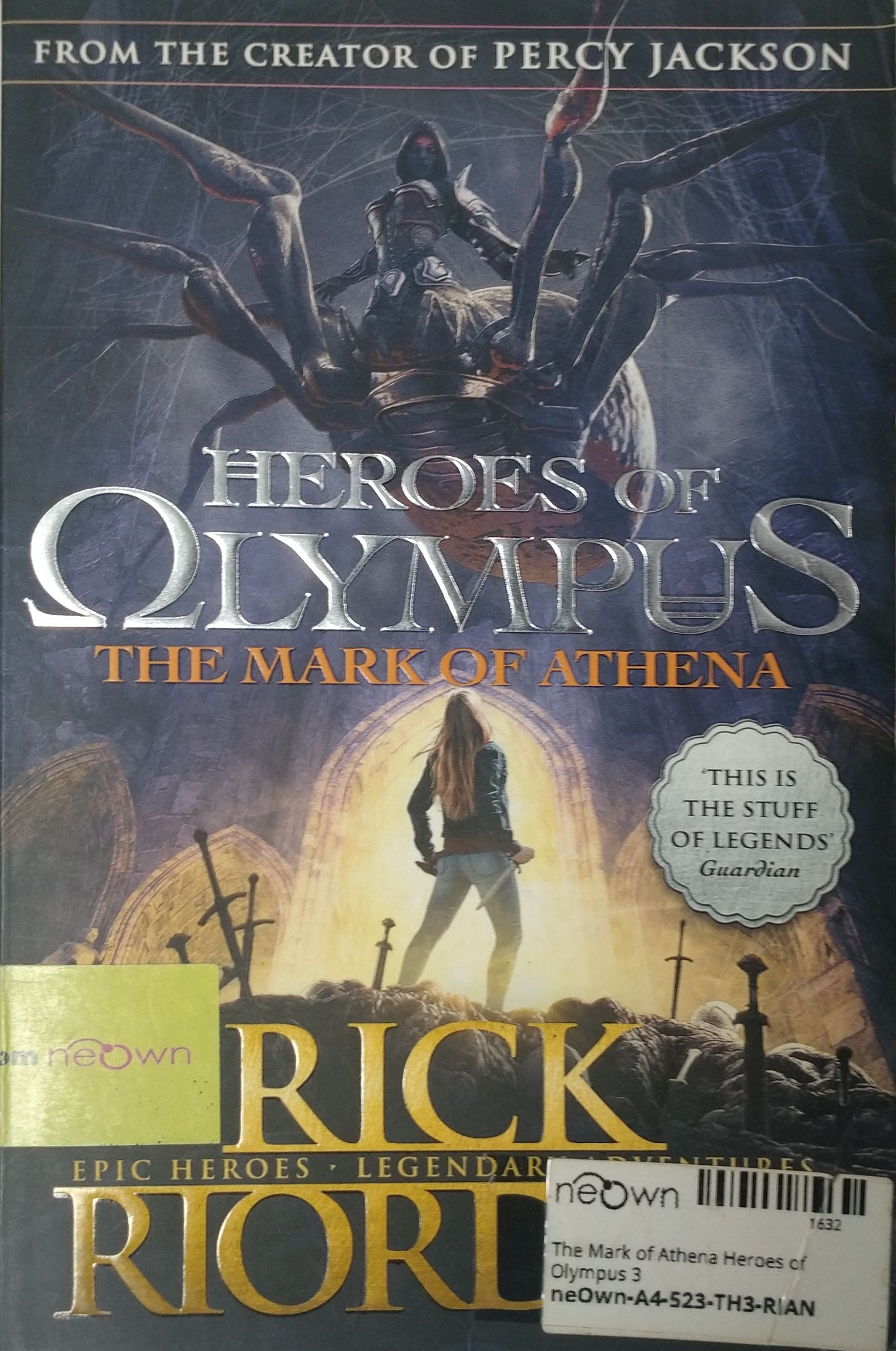 The Heroes of Olympus #3 The Mark of Athena