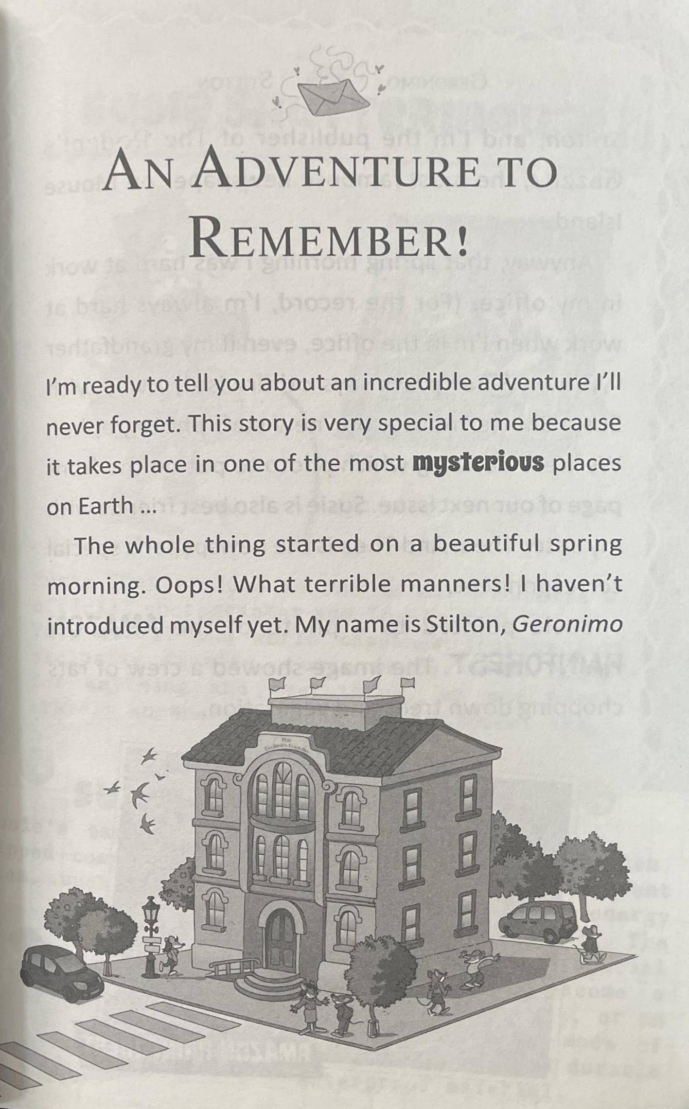 Geronimo Stilton #20 The Treasure of Easter Island