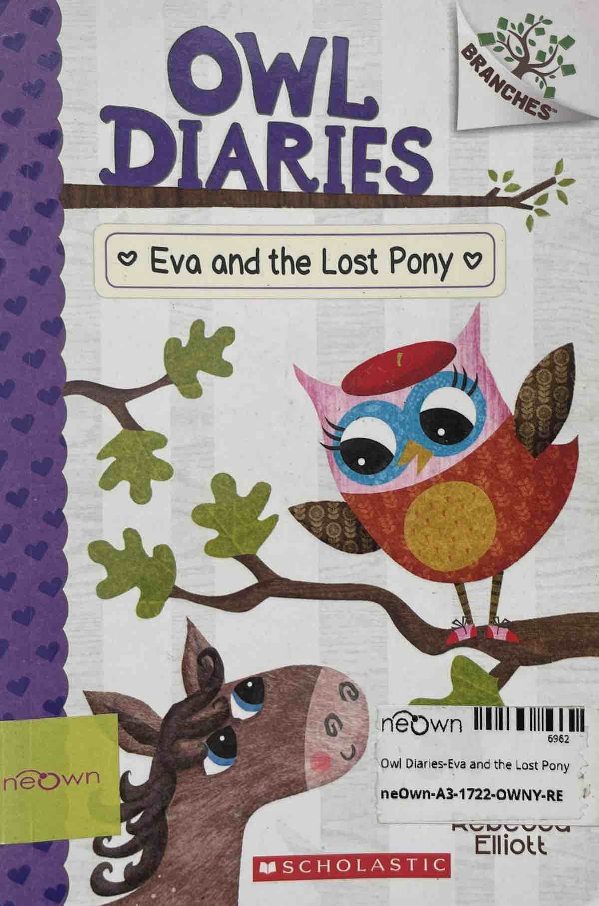 Owl Diaries #8 Eva and the Lost Pony