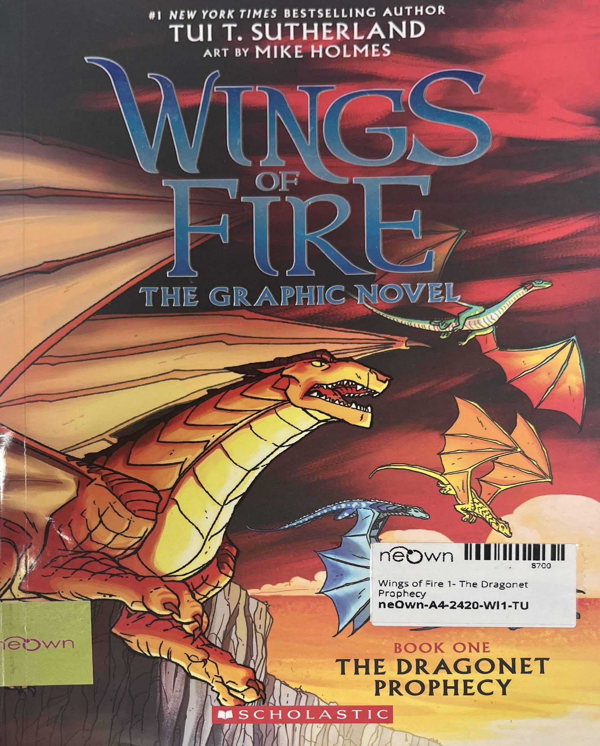 Wings of Fire #1 The Dragonet Prophecy (The Graphic Novel)