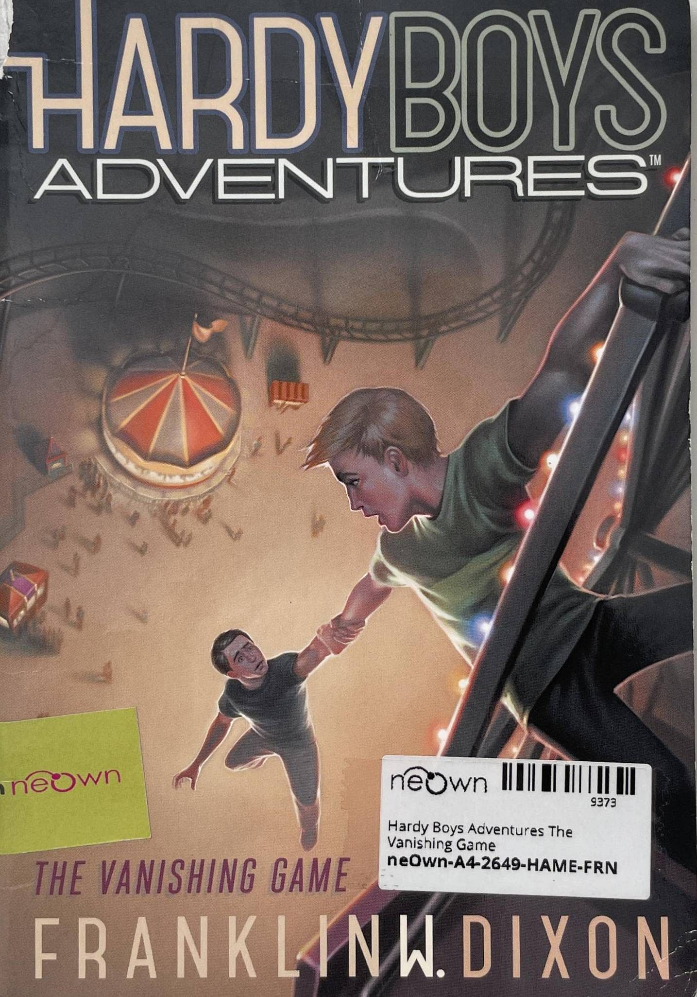 Hardy Boys Adventures #3 The Vanishing Game