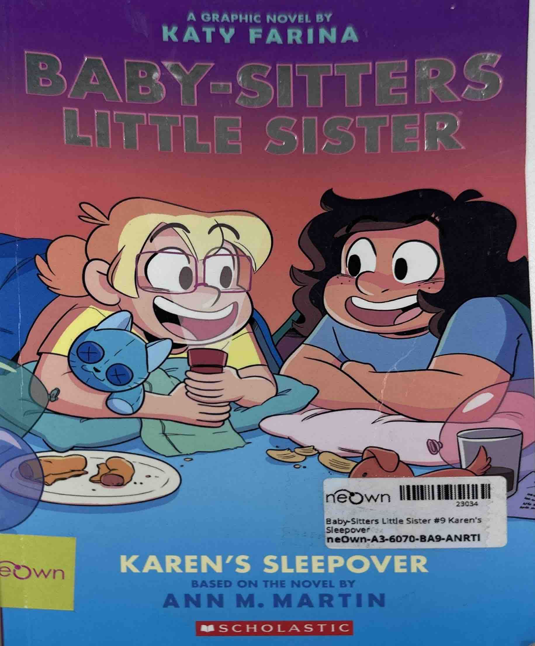 Baby-Sitters Little Sister #9 Karen's Sleepover
