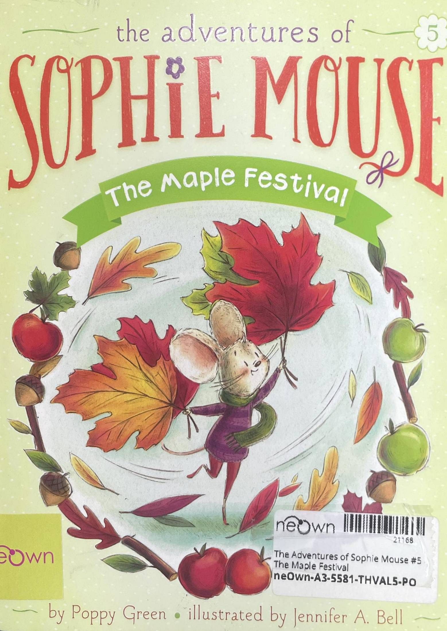 The Adventures of Sophie Mouse #5 The Maple Festival