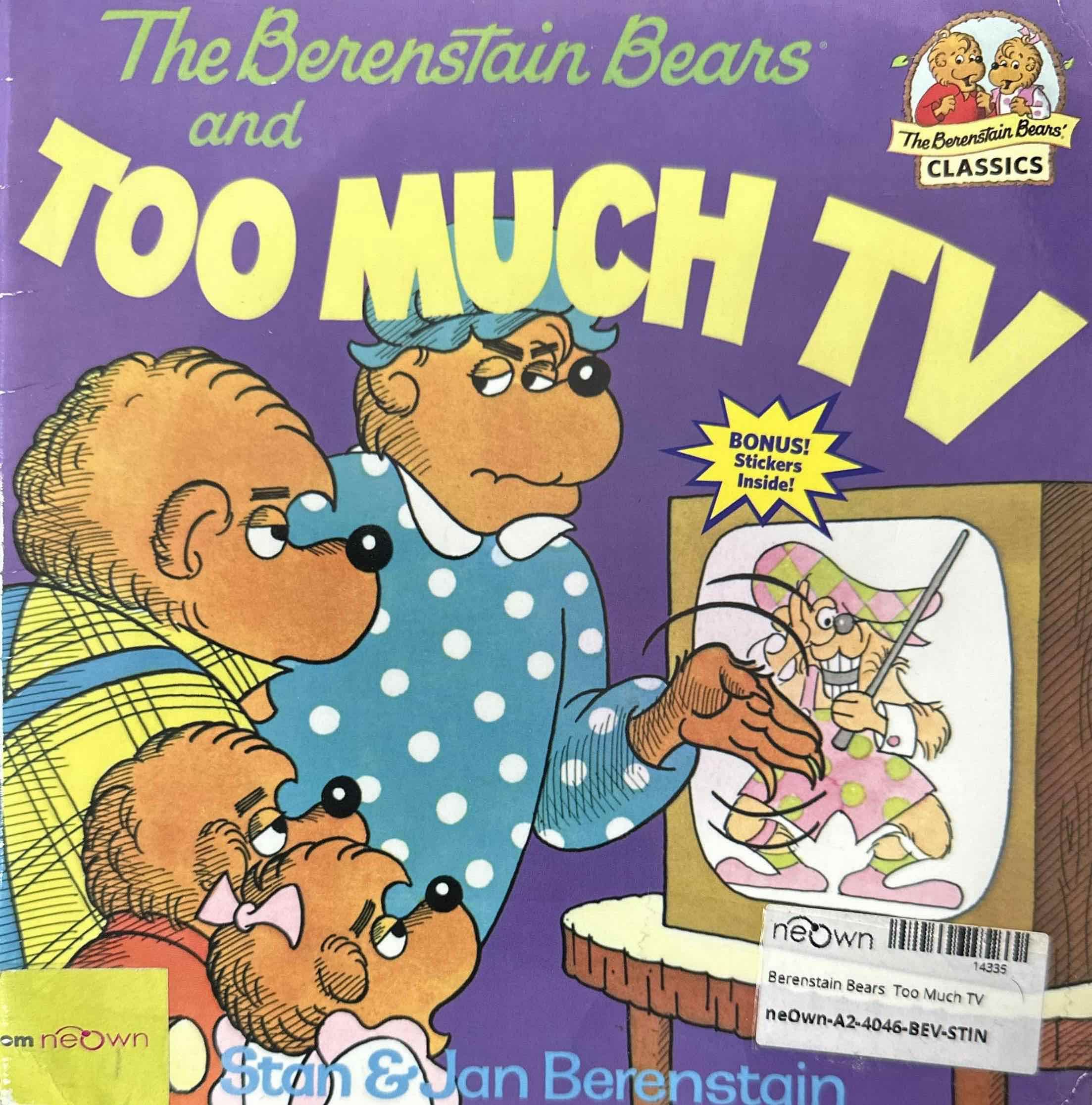 The Berenstain Bears: Berenstain Bears and Too Much TV