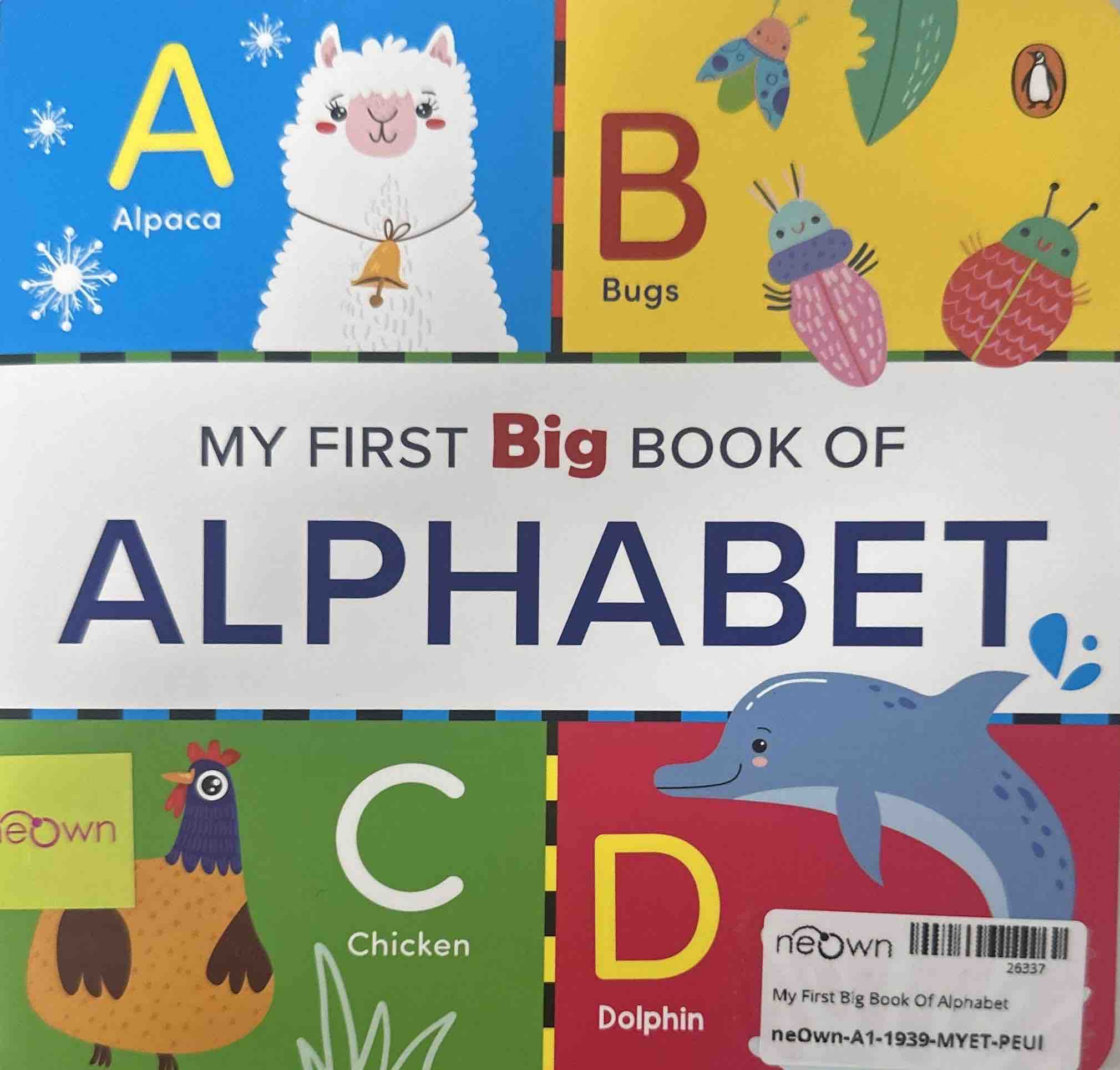 My First Big Book Of Alphabet