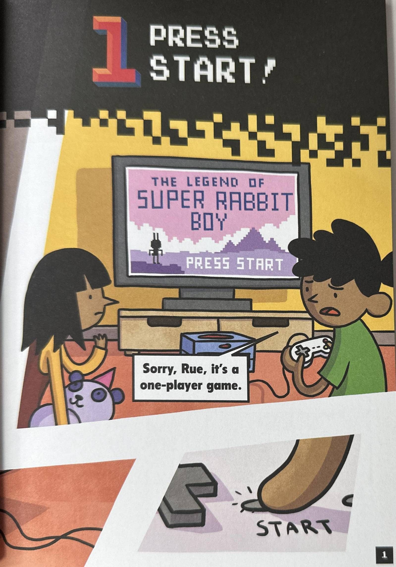 Press Start! #2 Super Rabbit Boy Powers Up!