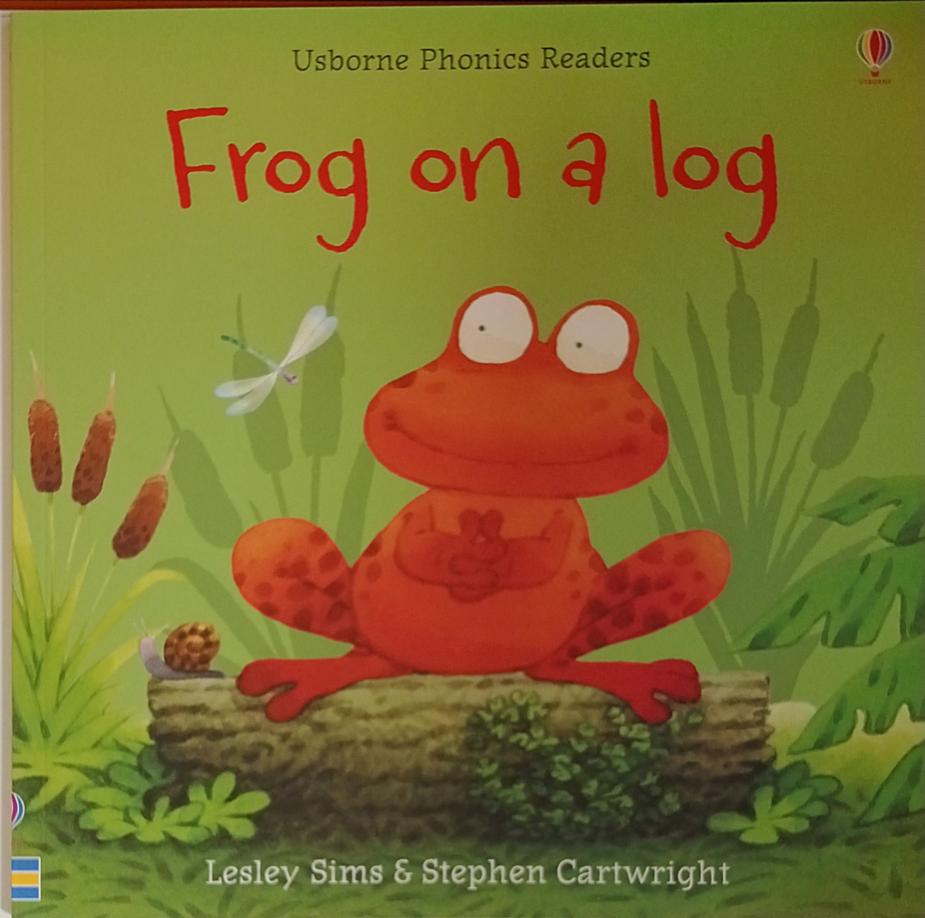 Usborne Phonics Readers: Frog on a Log
