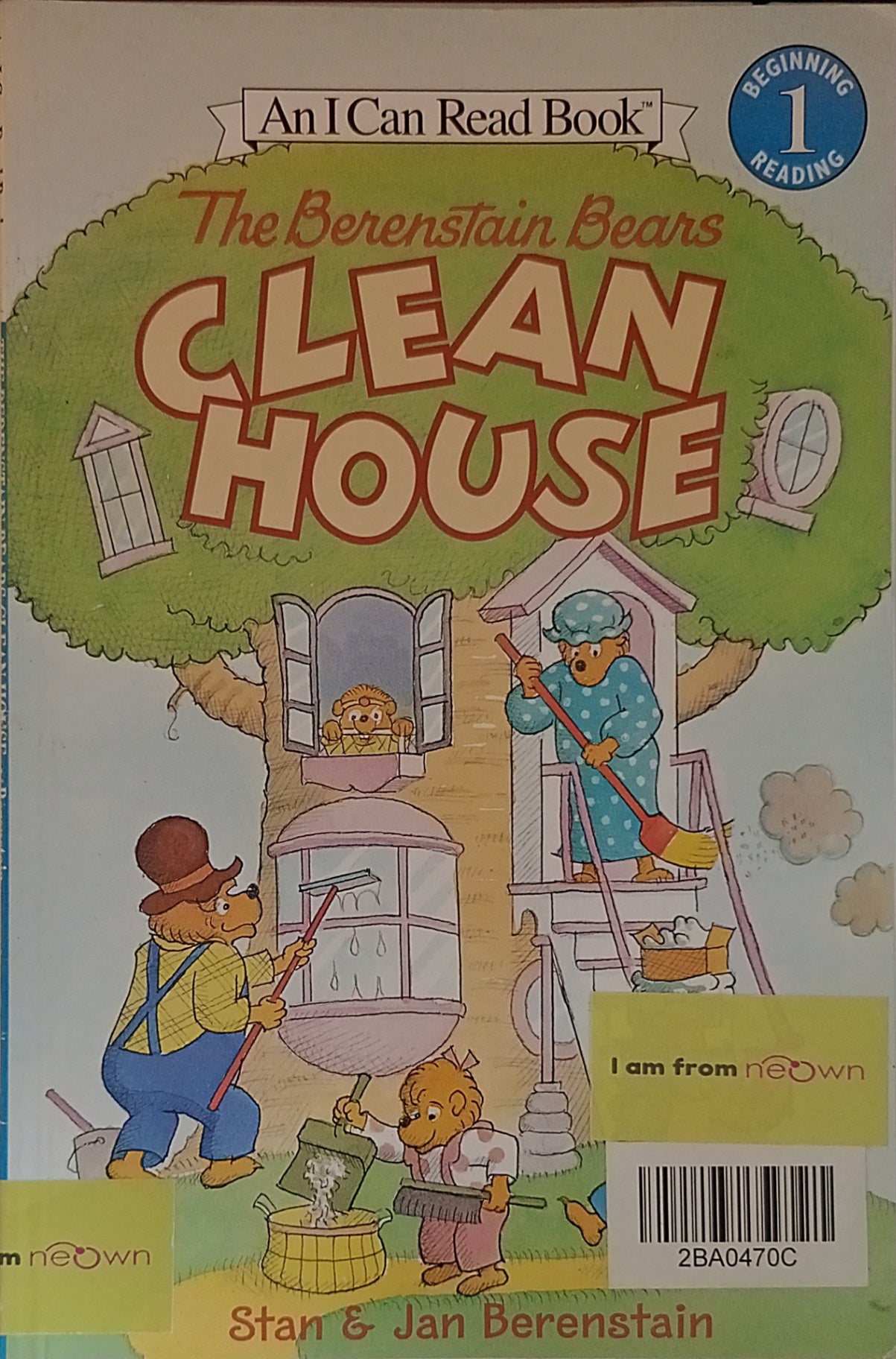 I Can Read! Level 1: The Berenstain Bears Clean House