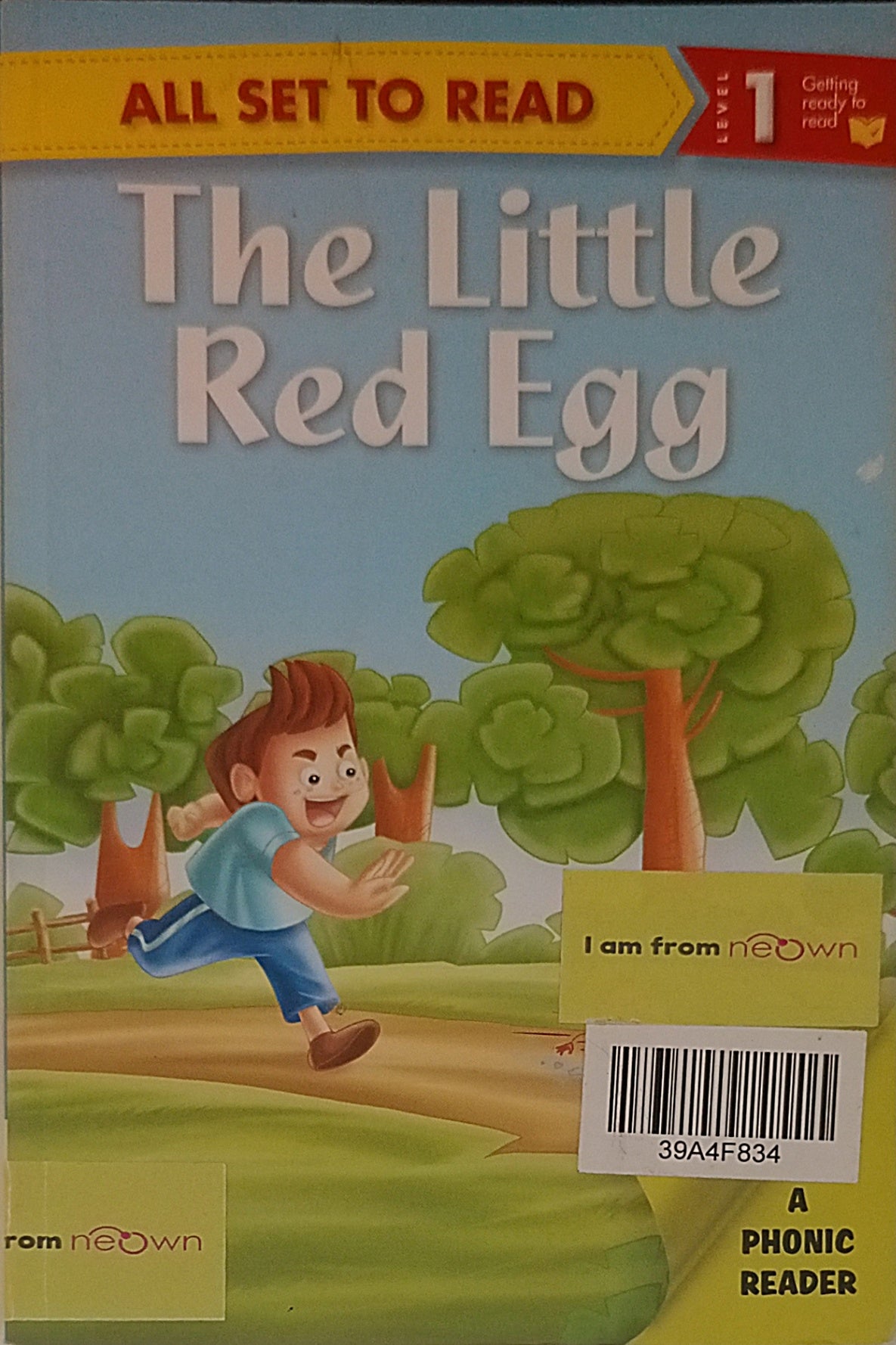 All Set to Read Level 1: The Little Red Egg (A Phonic Reader)
