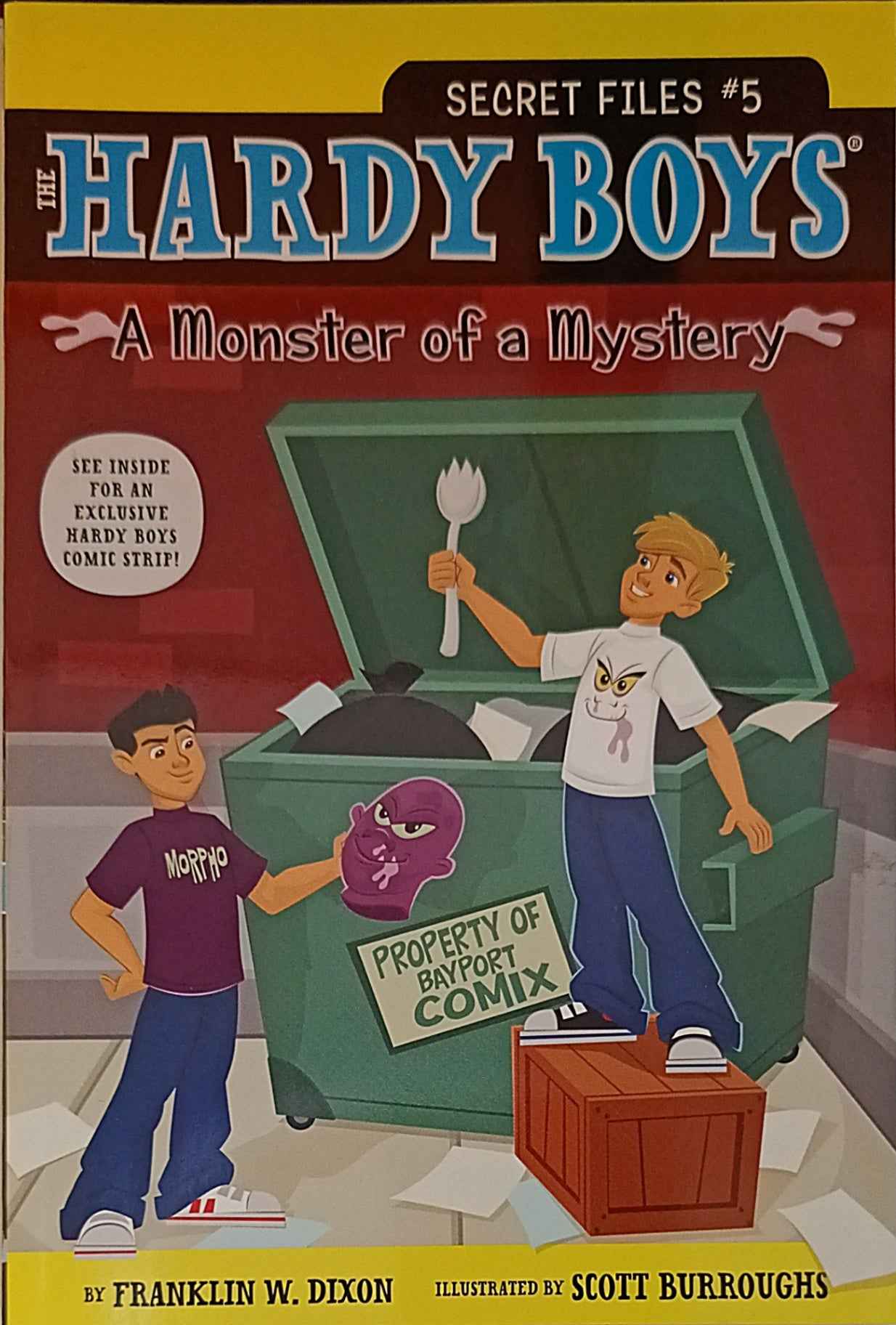 The Hardy Boys Secret Files 5-A Monster of a Mystery