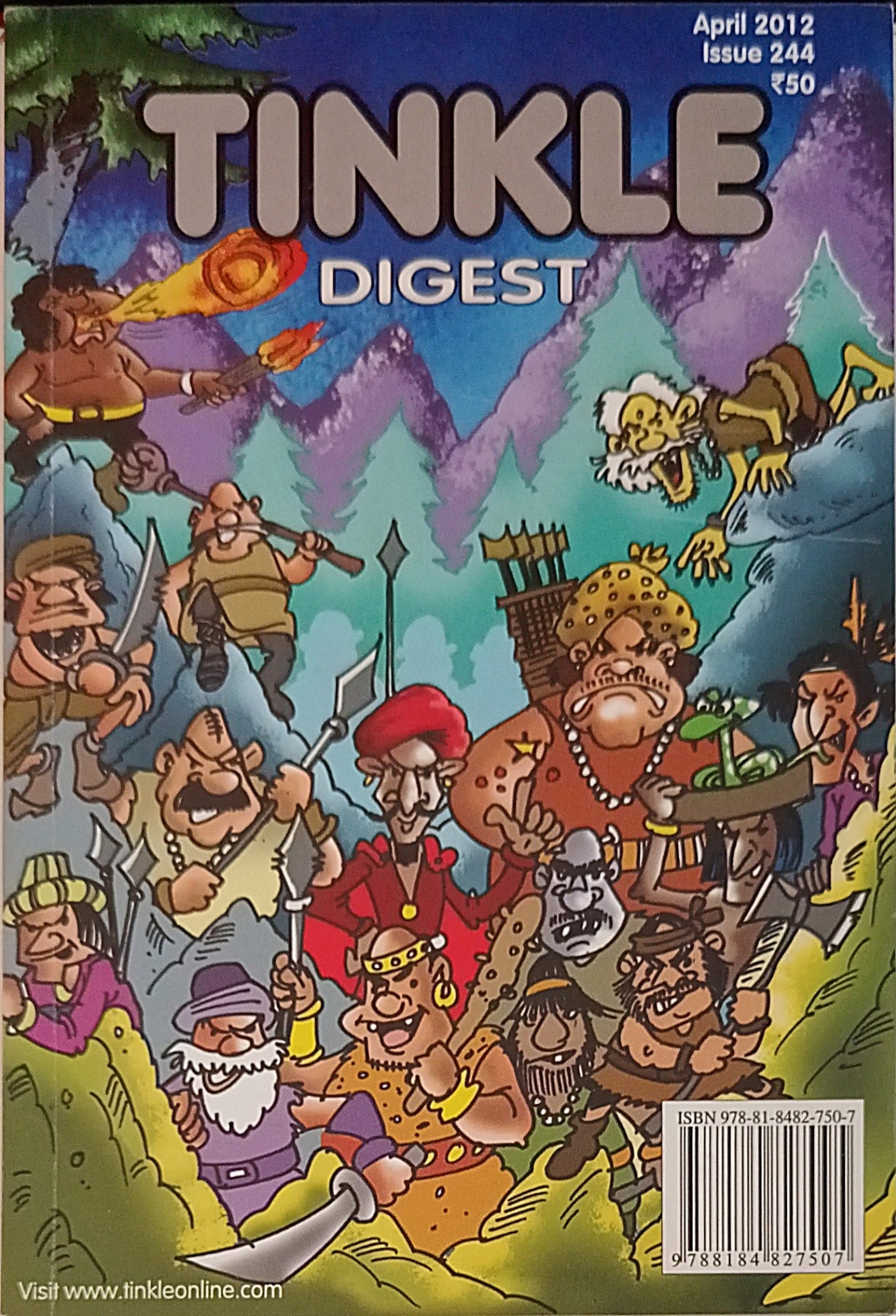 Amar Chitra Katha: Tinkle Digest Issue. 244