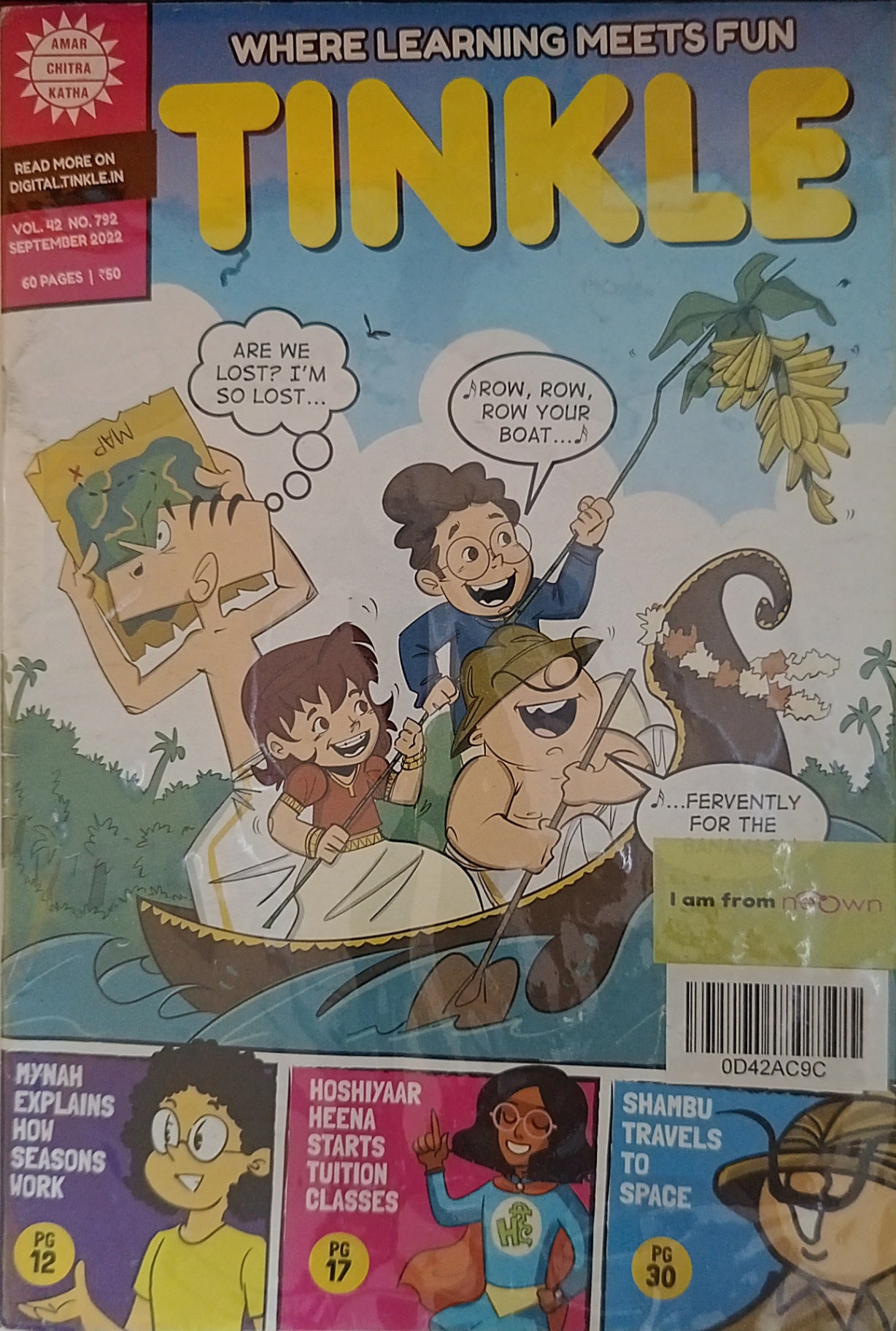 Amar Chitra Katha: Tinkle Vol. 42 No. 792