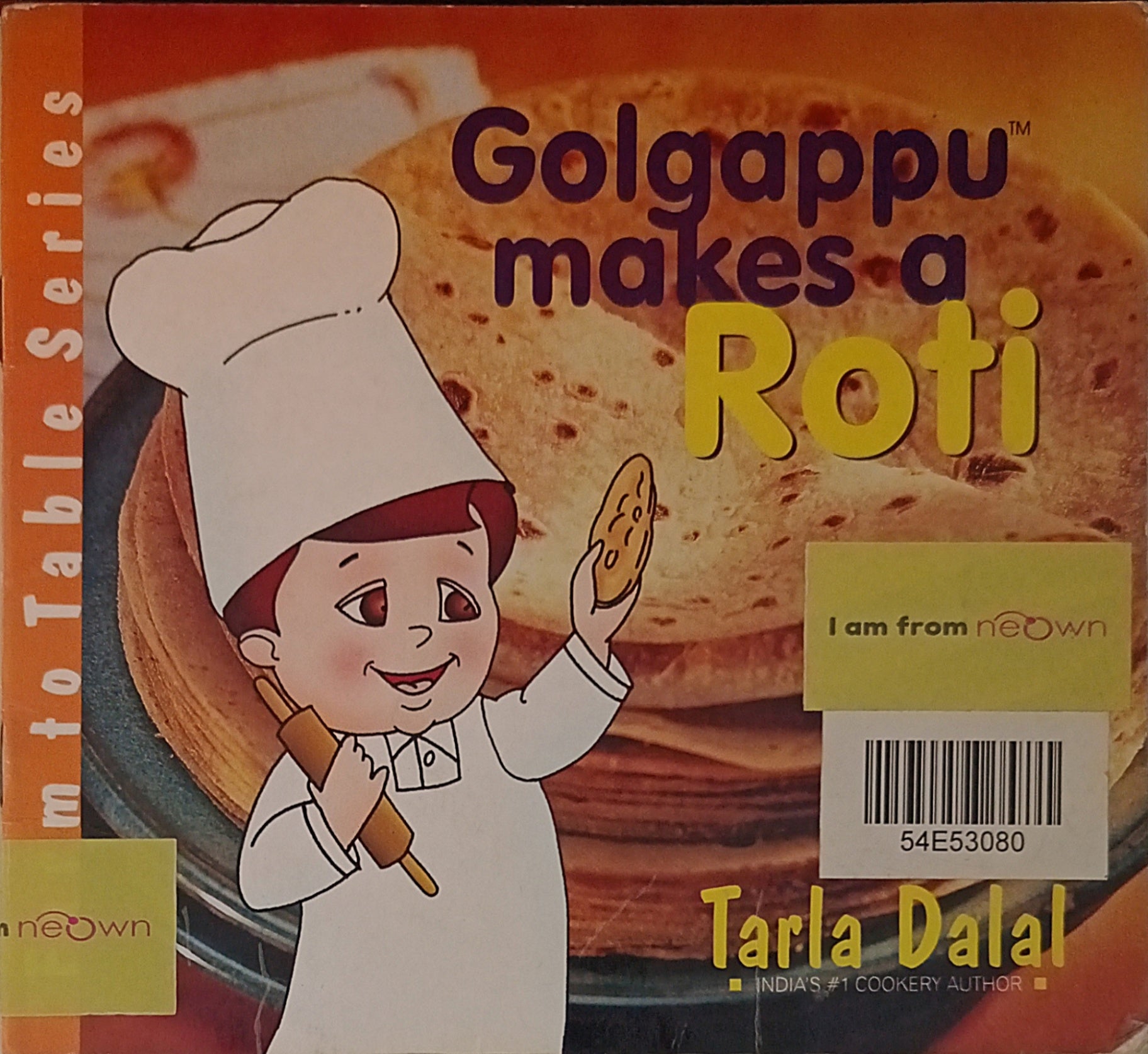 Golgappu makes a Roti