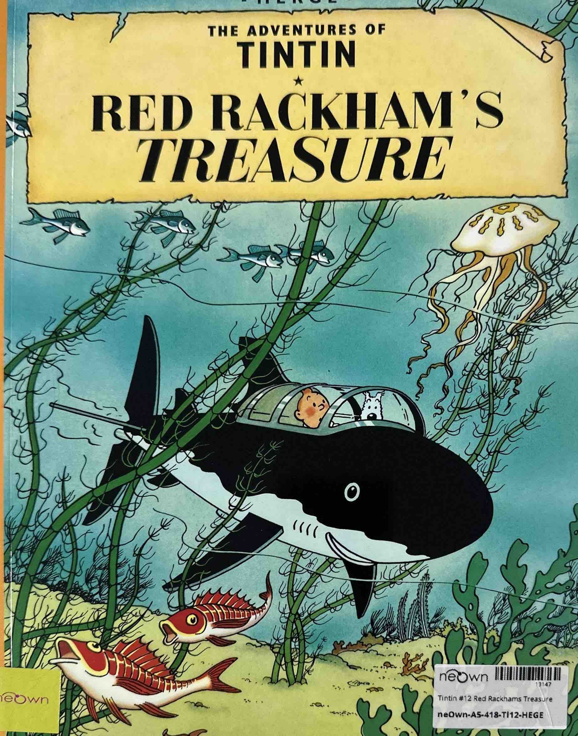 Tintin #12 Red Rackham's Treasure