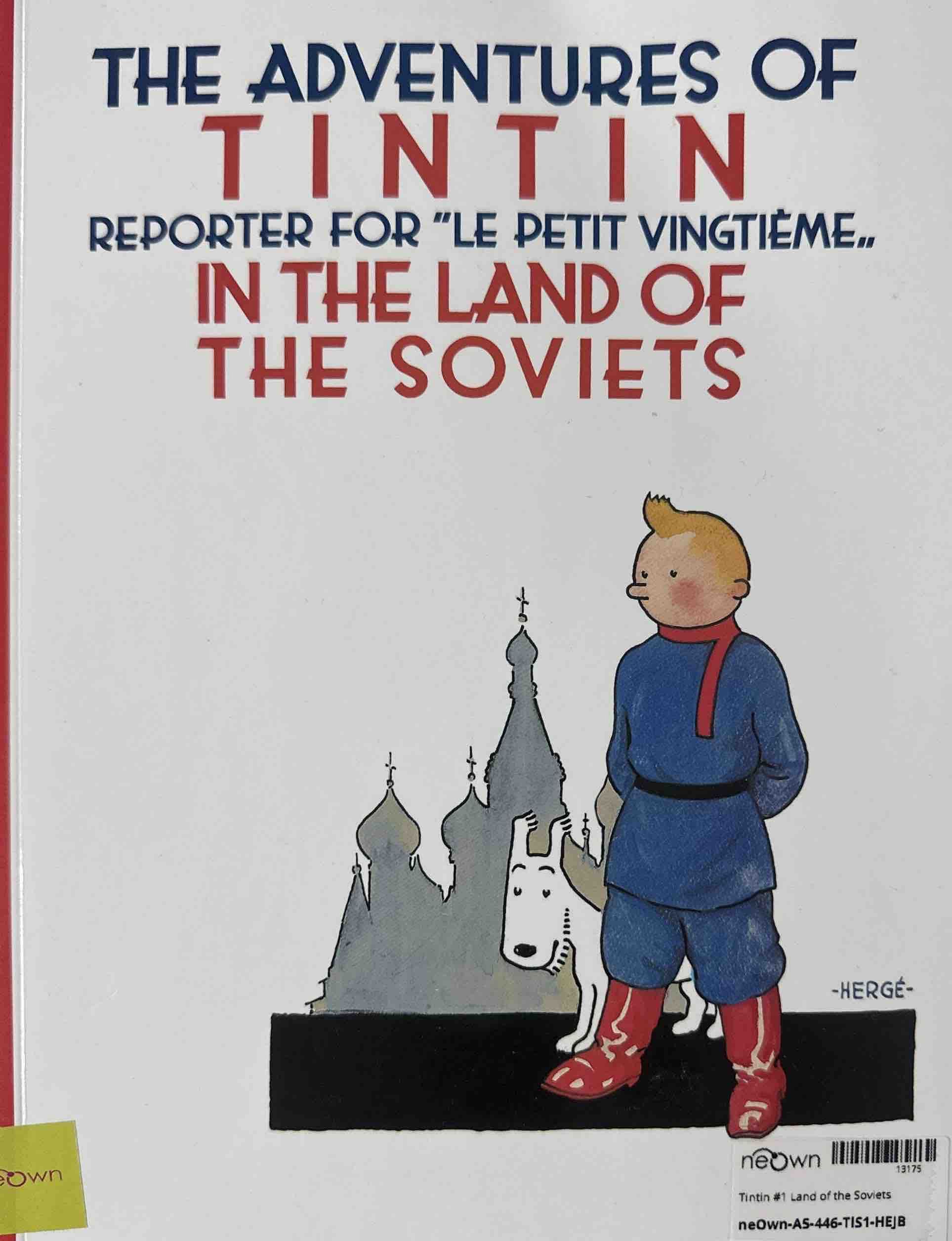 Tintin #1 Tintin in the Land of the Soviets
