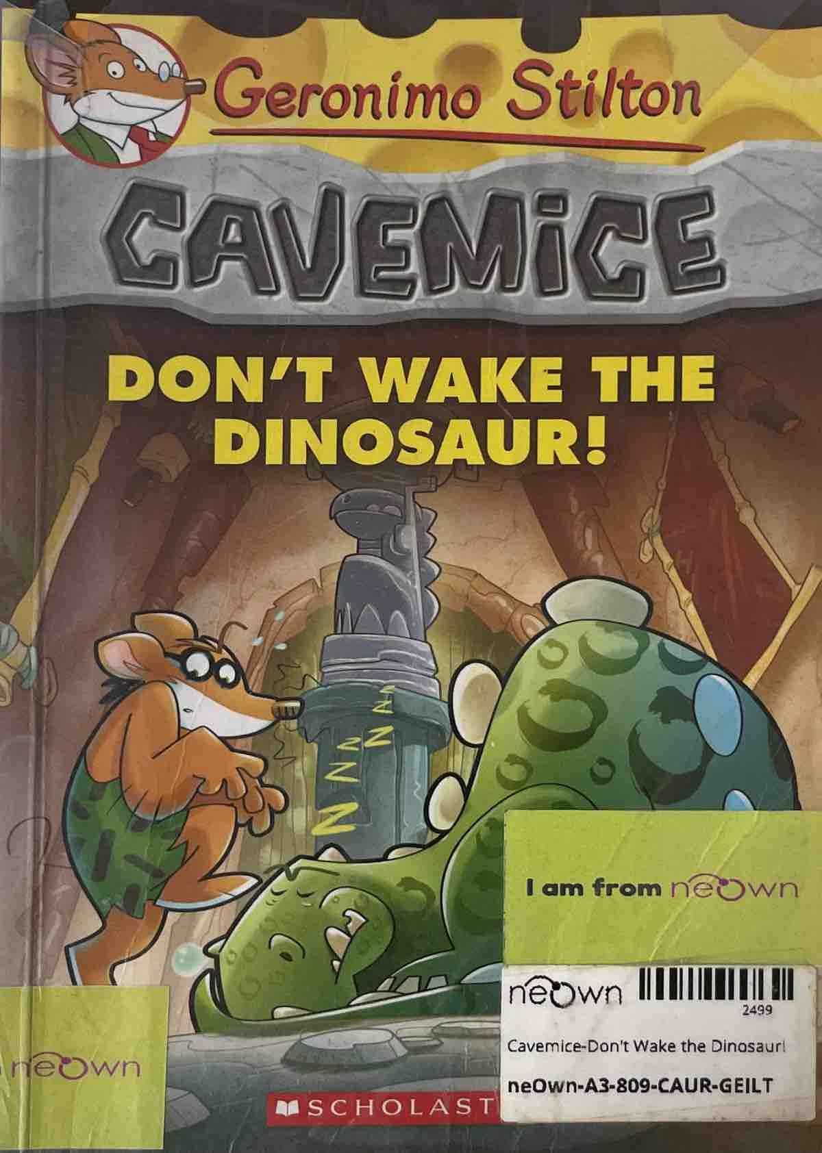 Geronimo Stilton Cavemice #6 Don't Wake the Dinosaur!