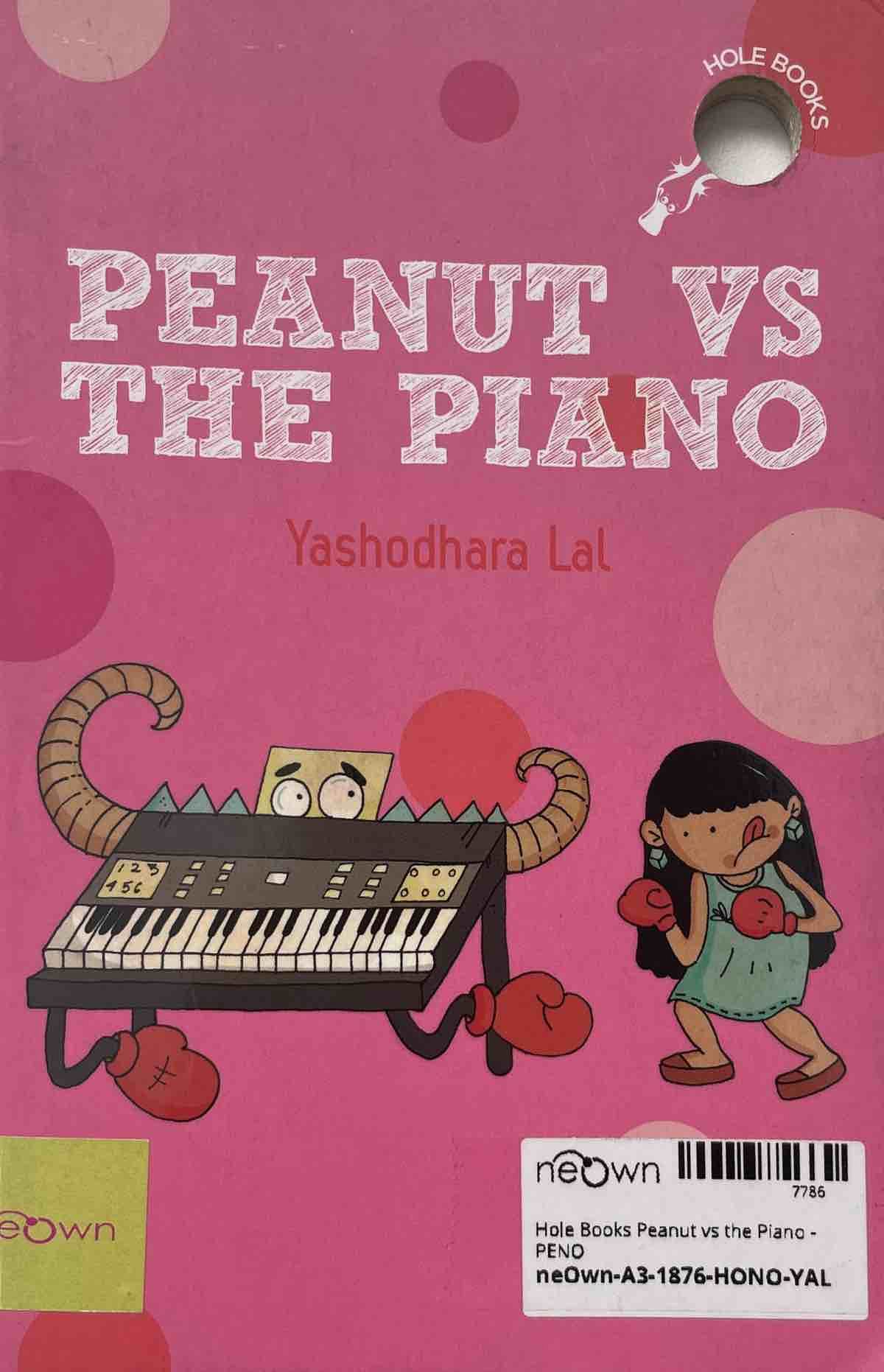 Hole Books: Peanut vs the Piano