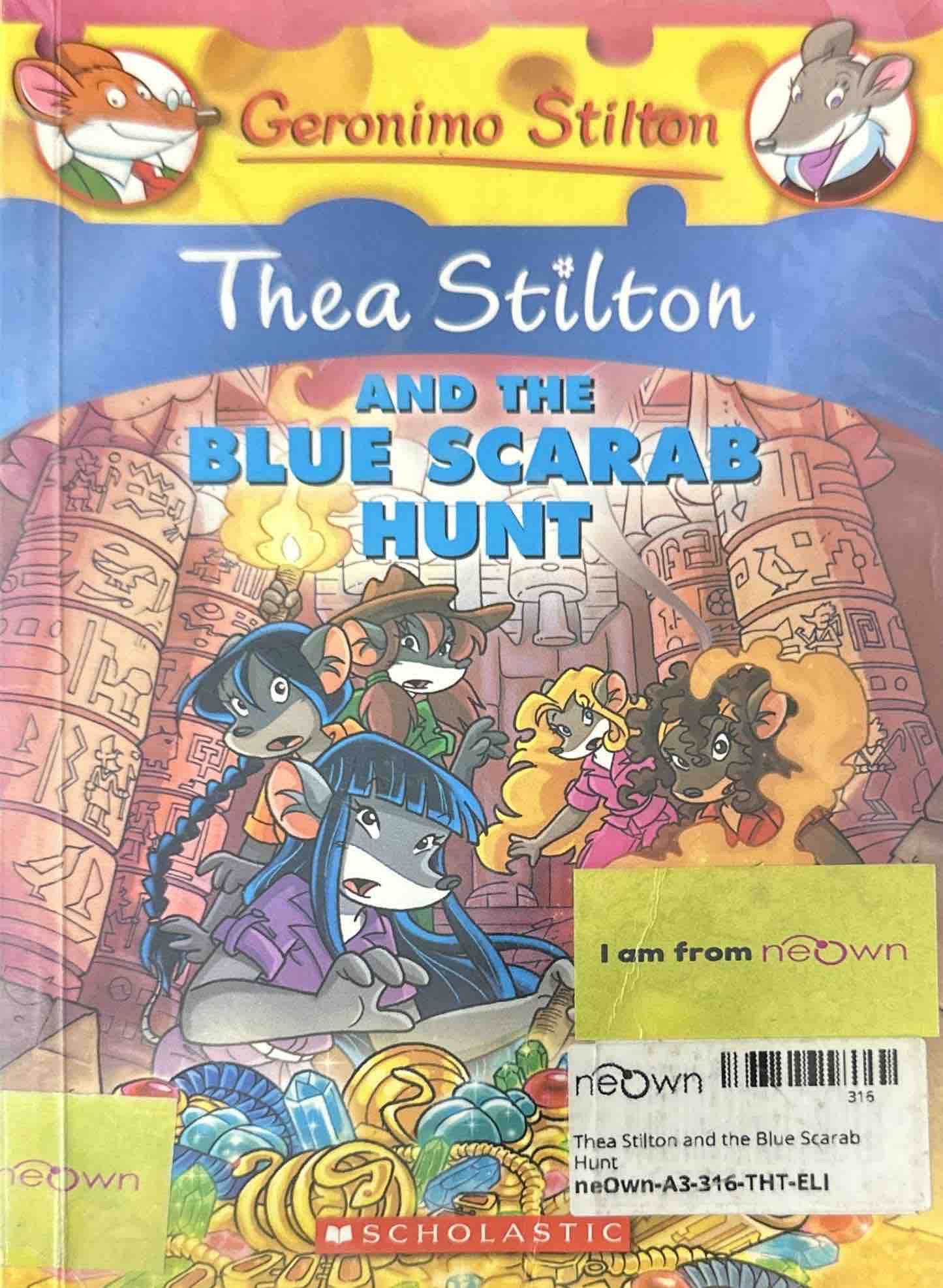 Thea Stilton #11 Thea Stilton and the Blue Scarab Hunt