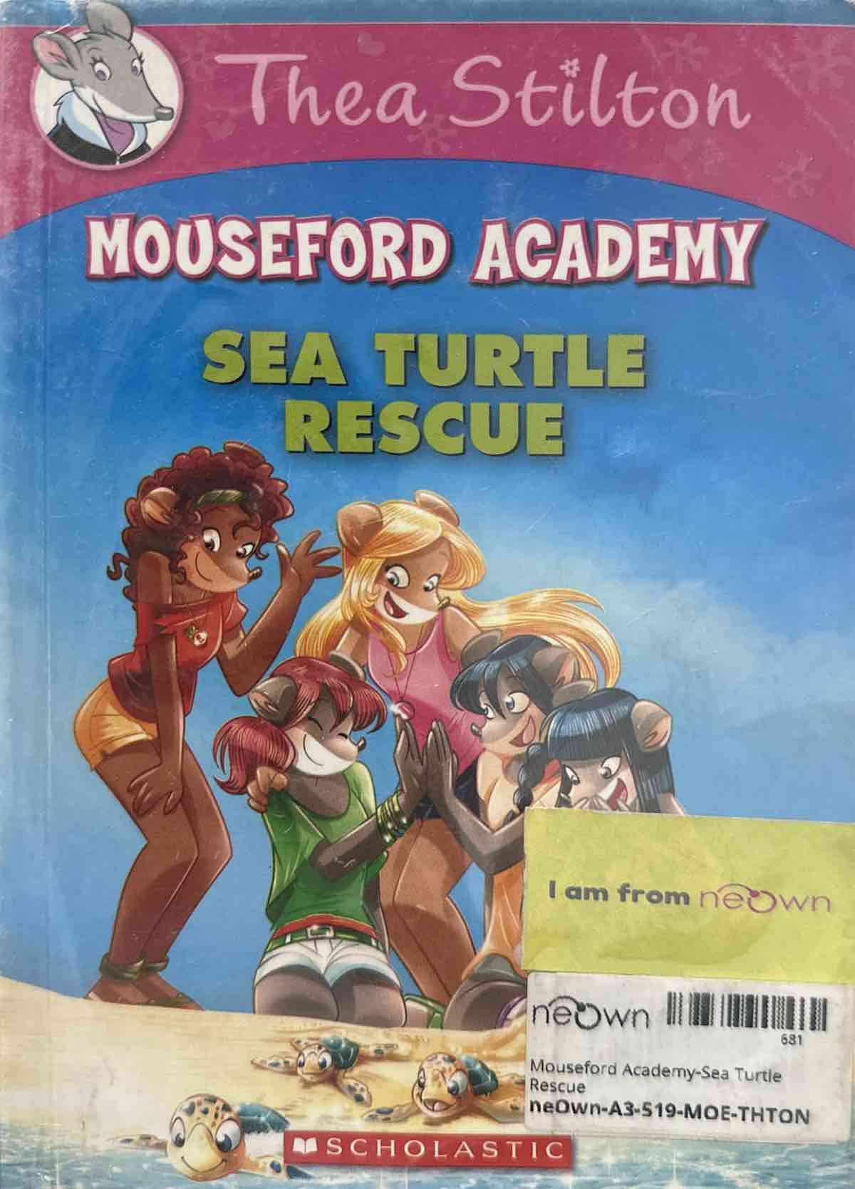 Thea Stilton Mouseford Academy #13 Sea Turtle Rescue