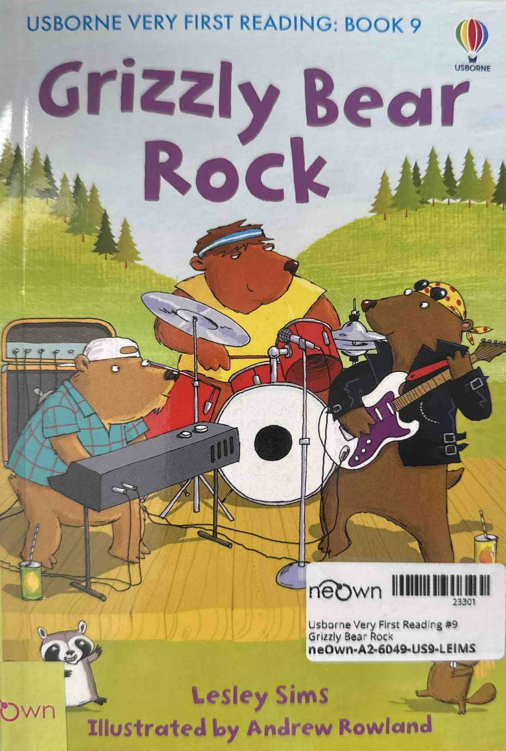 Usborne Very First Reading #9 Grizzly Bear Rock