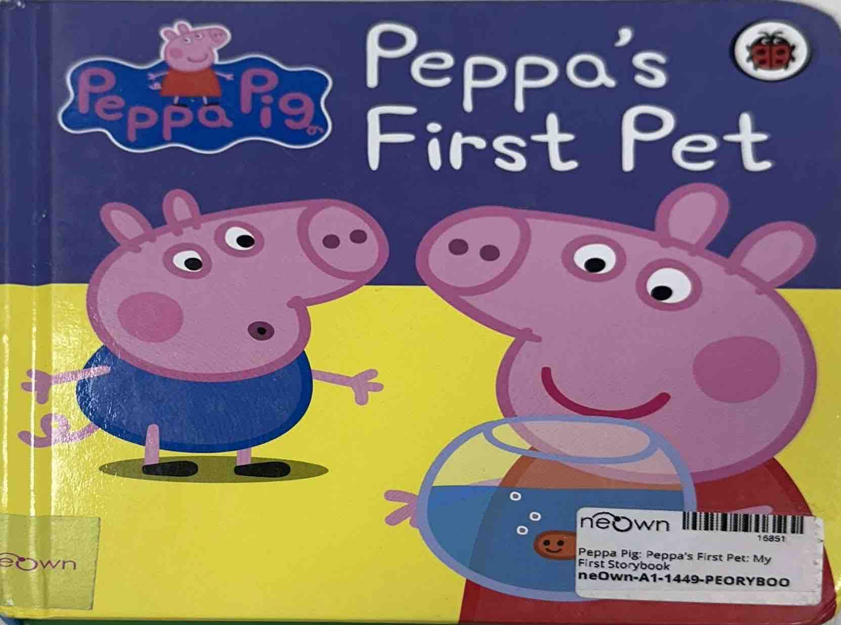 Peppa Pig: Peppa's First Pet: My First Storybook