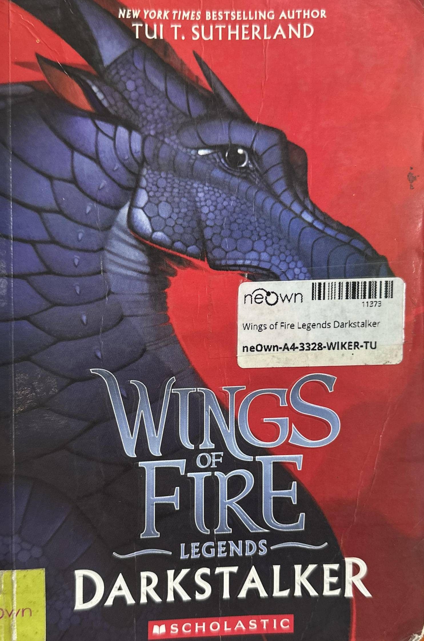 Wings of Fire Legends #1 Darkstalker