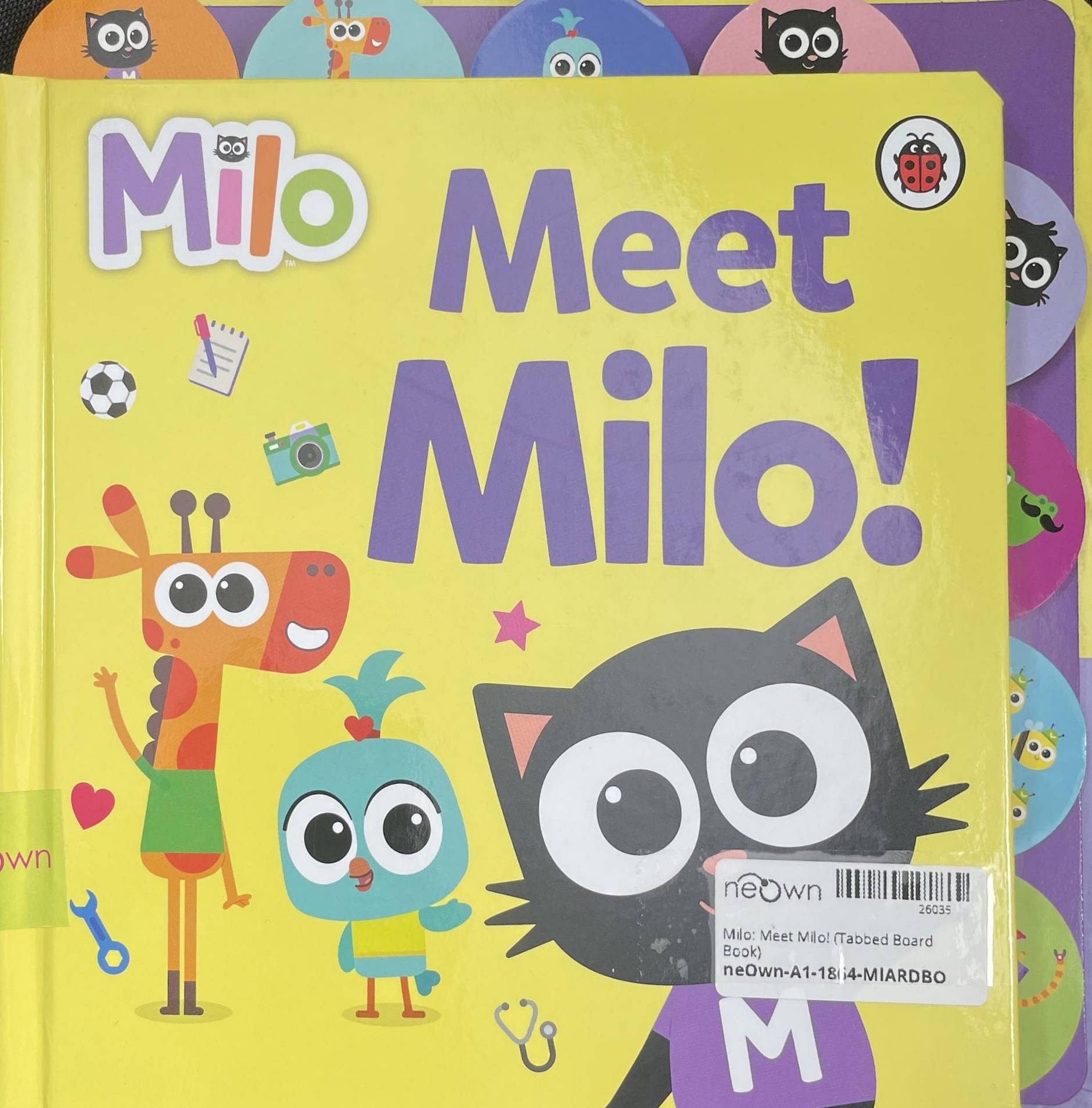 Milo: Meet Milo! (Tabbed Board Book)