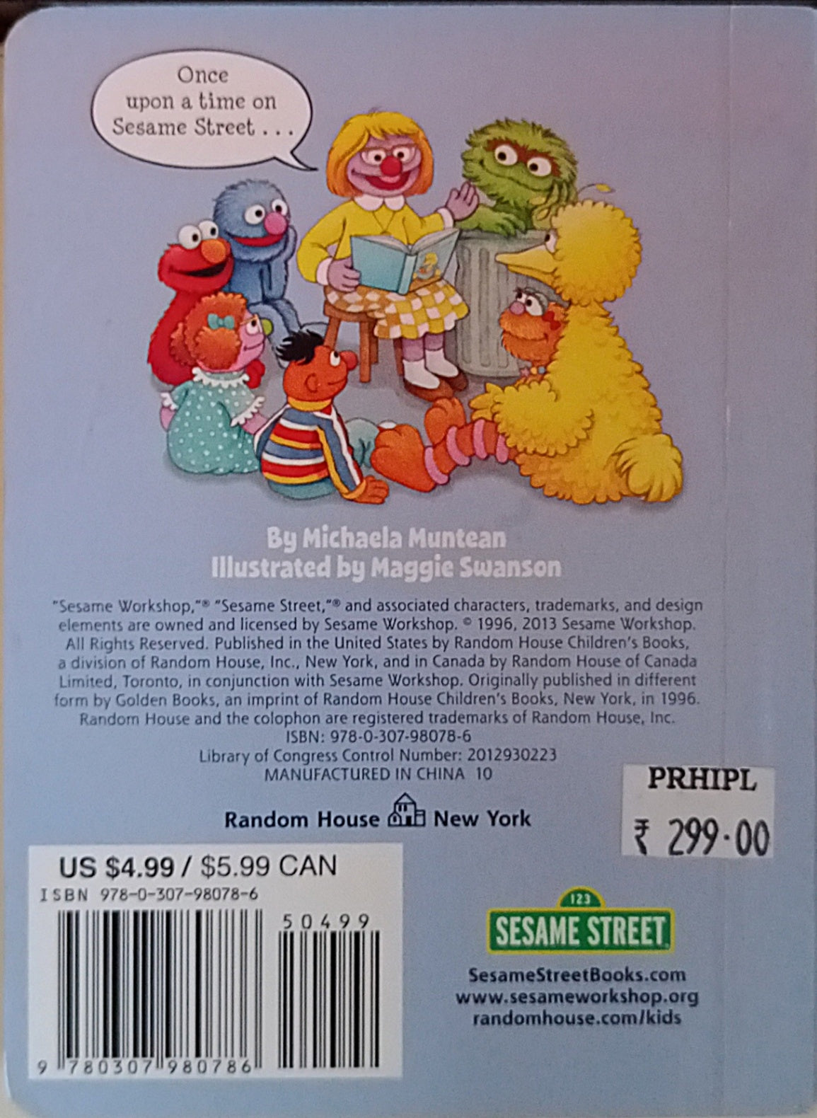 Sesame Street: Elmo Can... Taste! Touch! Smell! See! Hear!