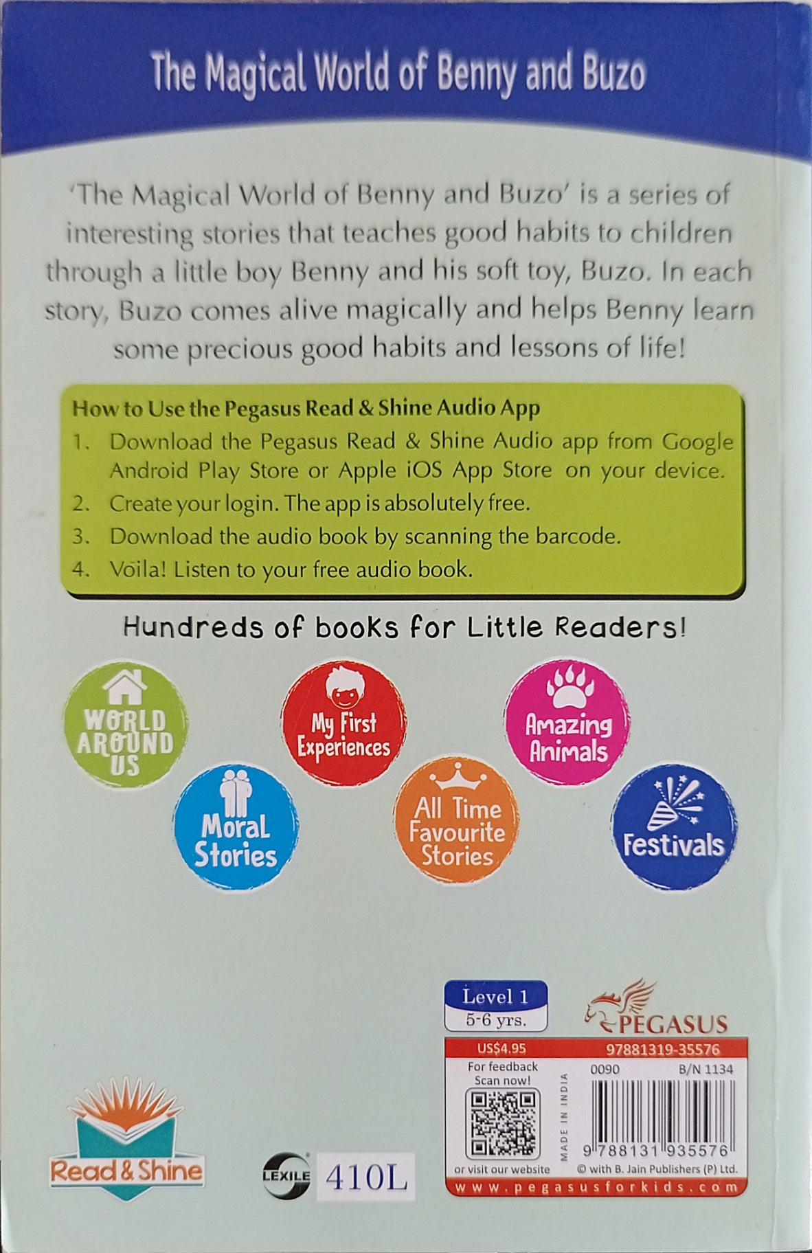 The Magical World of Benny and Buzo Level 1: The Magic of Politeness