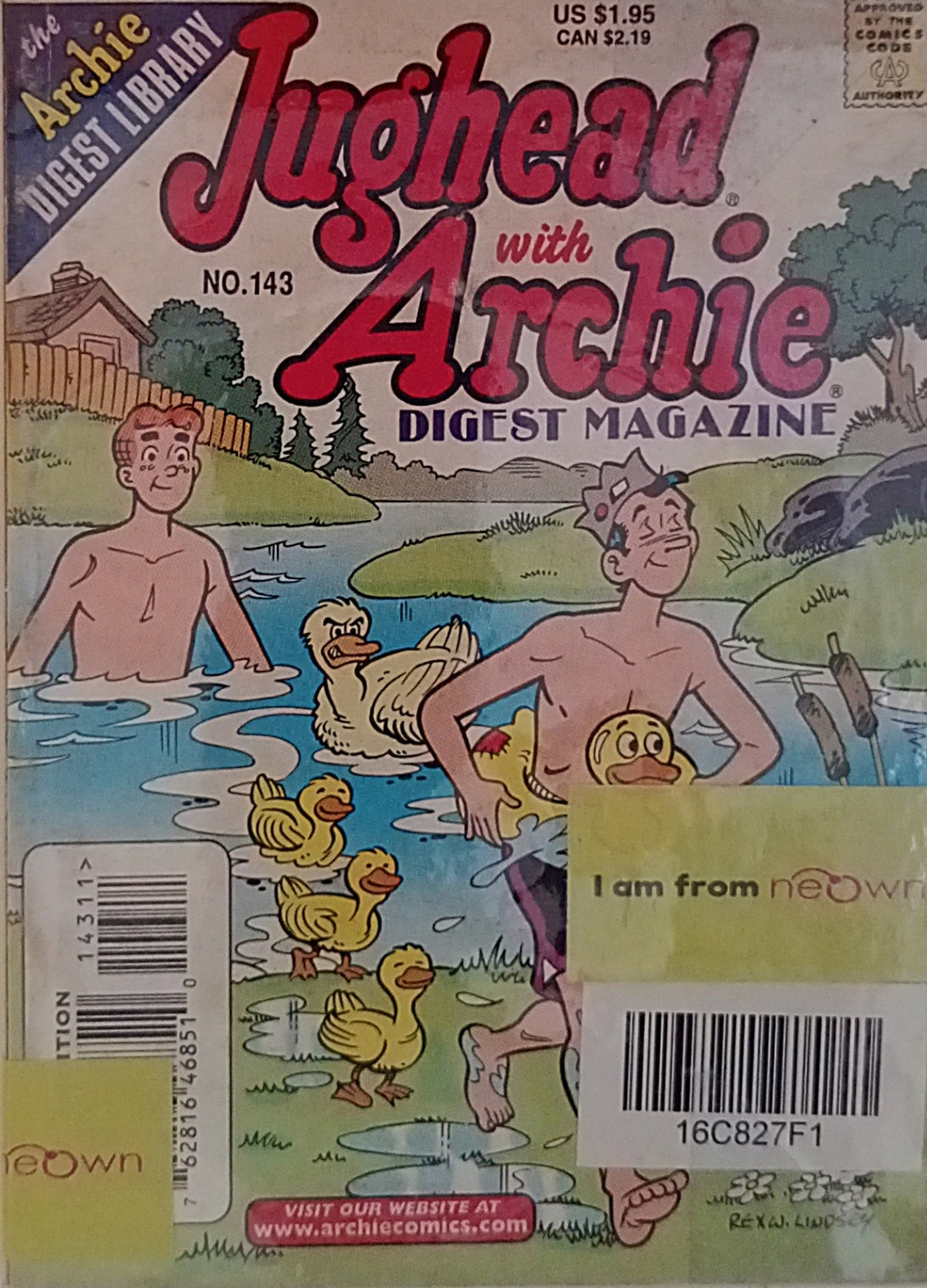 Archie Comics: Jughead with Archie Digest Magazine No. 143