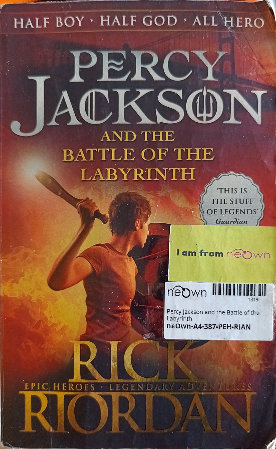 Percy Jackson and the Battle of the Labyrinth #4