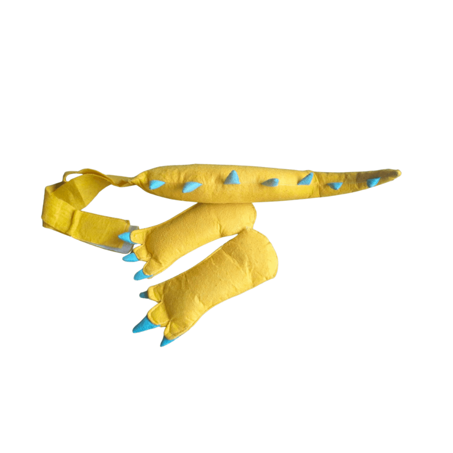 Dinosaur Tail & feet Pretend Play