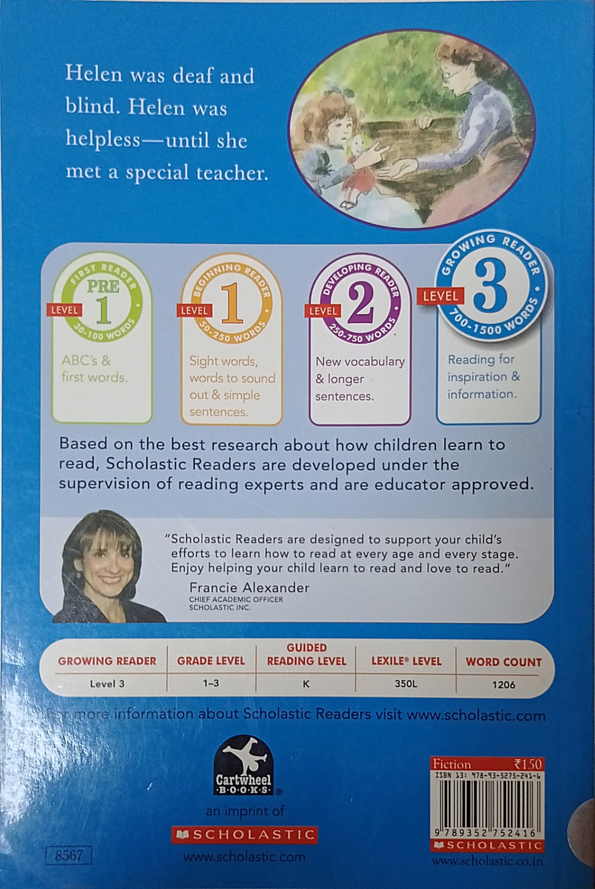 Scholastic Reader Level 3: A Girl Named Helen Keller