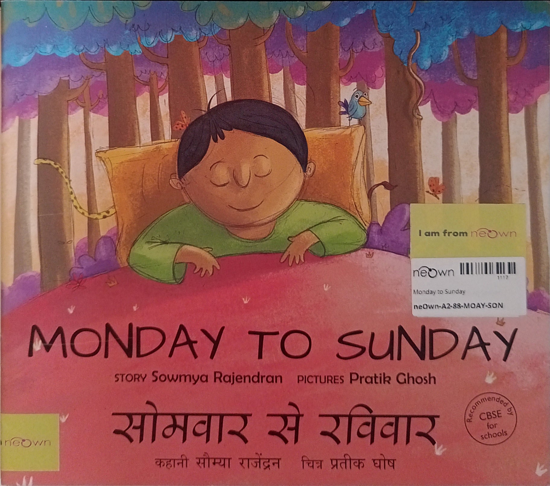 Monday to Sunday