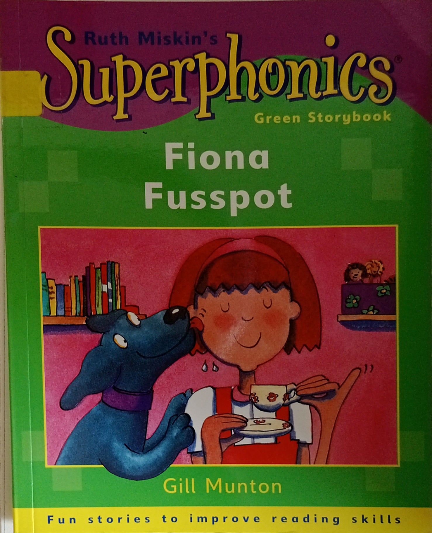 Superphonics Green Storybook Fiona Fusspot
