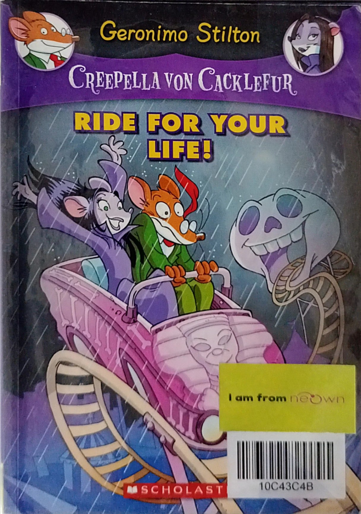 Geronimo Stilton-Creepella Von Cacklefur-Ride for your Life
