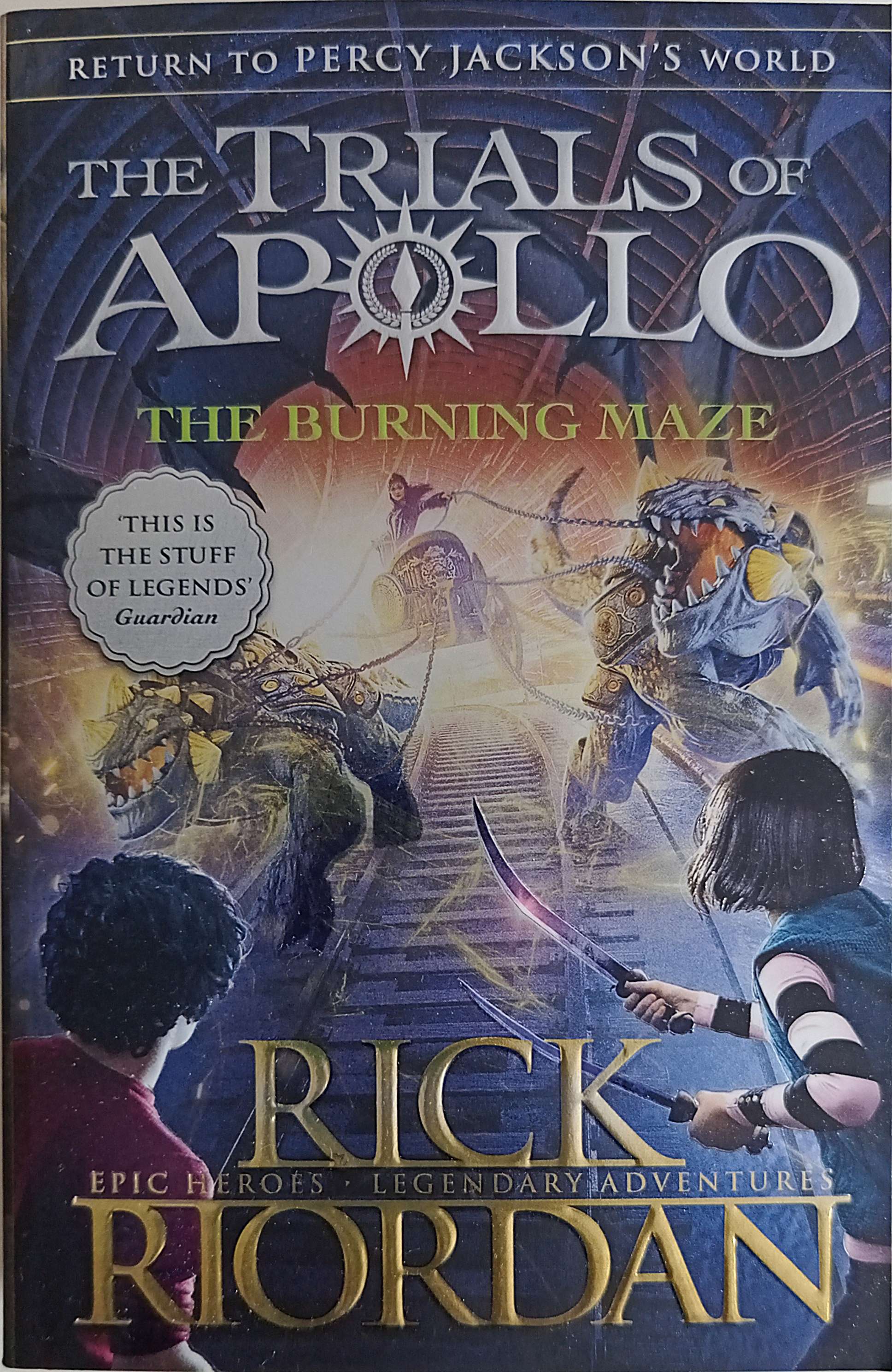 The Trials of Apollo- The Burning Maze