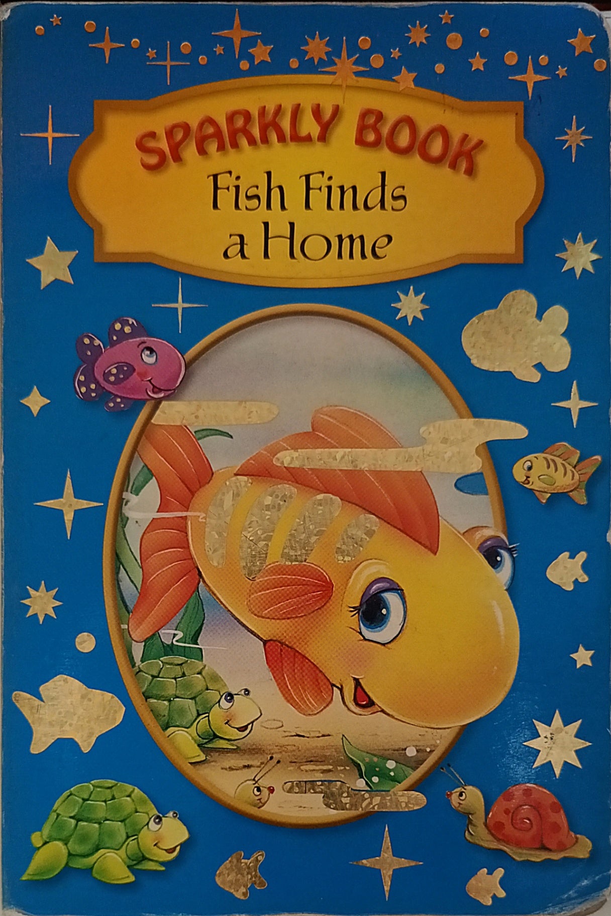 Sparkly Book Fish Finds a Home