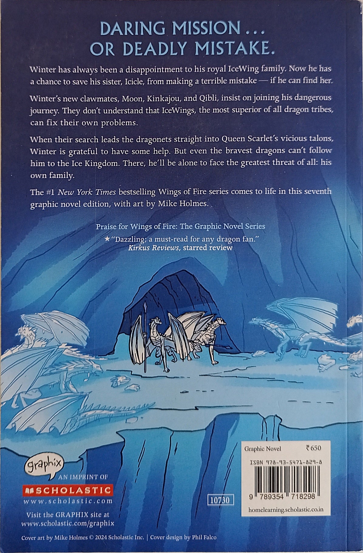 Wings of Fire #7 Winter Turning (The Graphic Novel)
