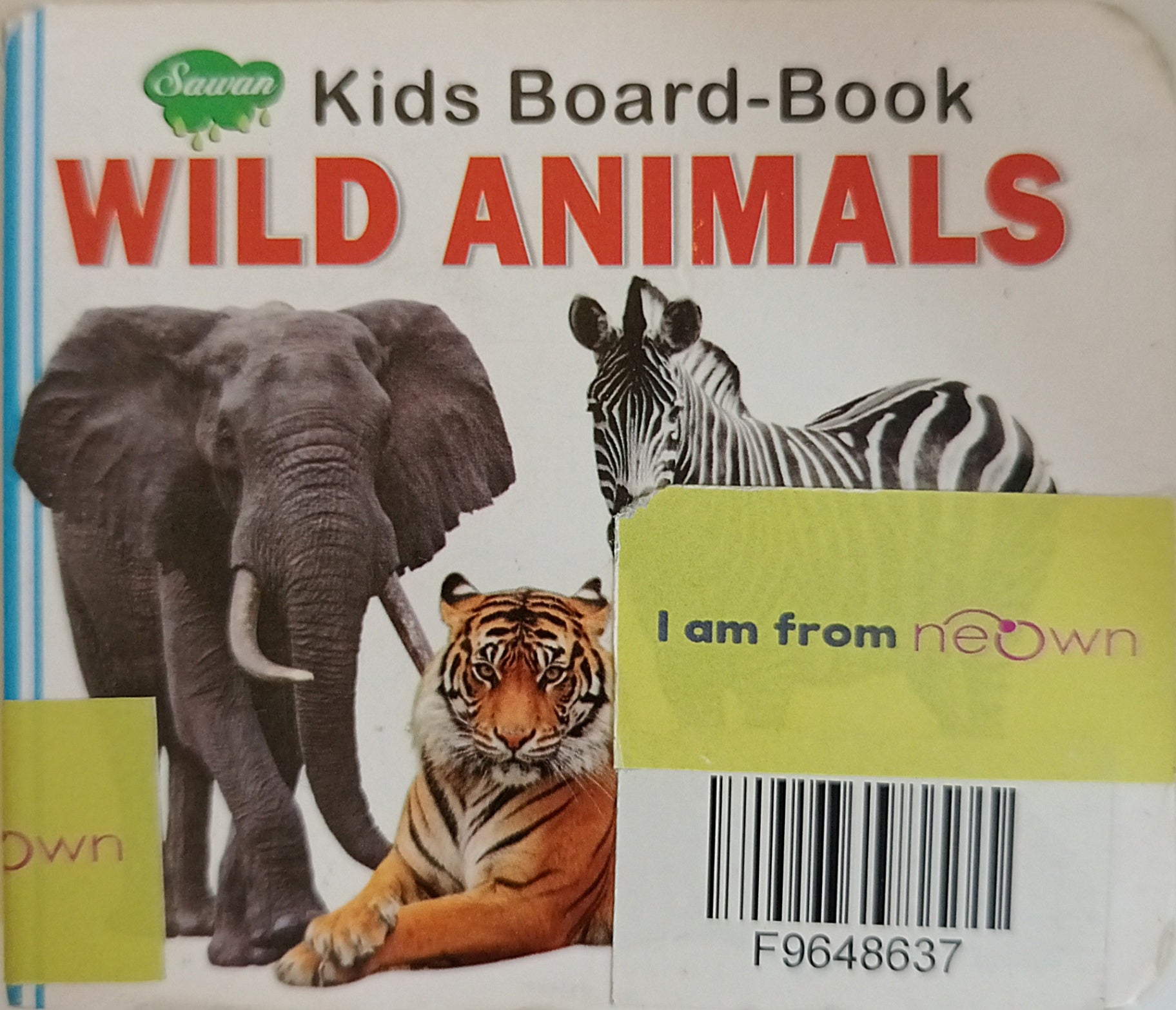 Kids Board-Book: Kids Board-Book Wild Animals