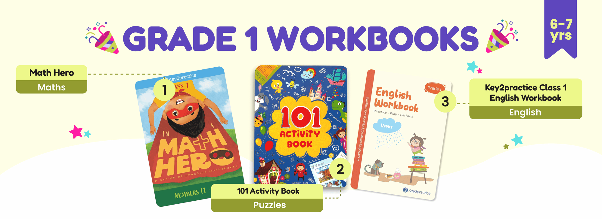 Grade 1 Workbooks