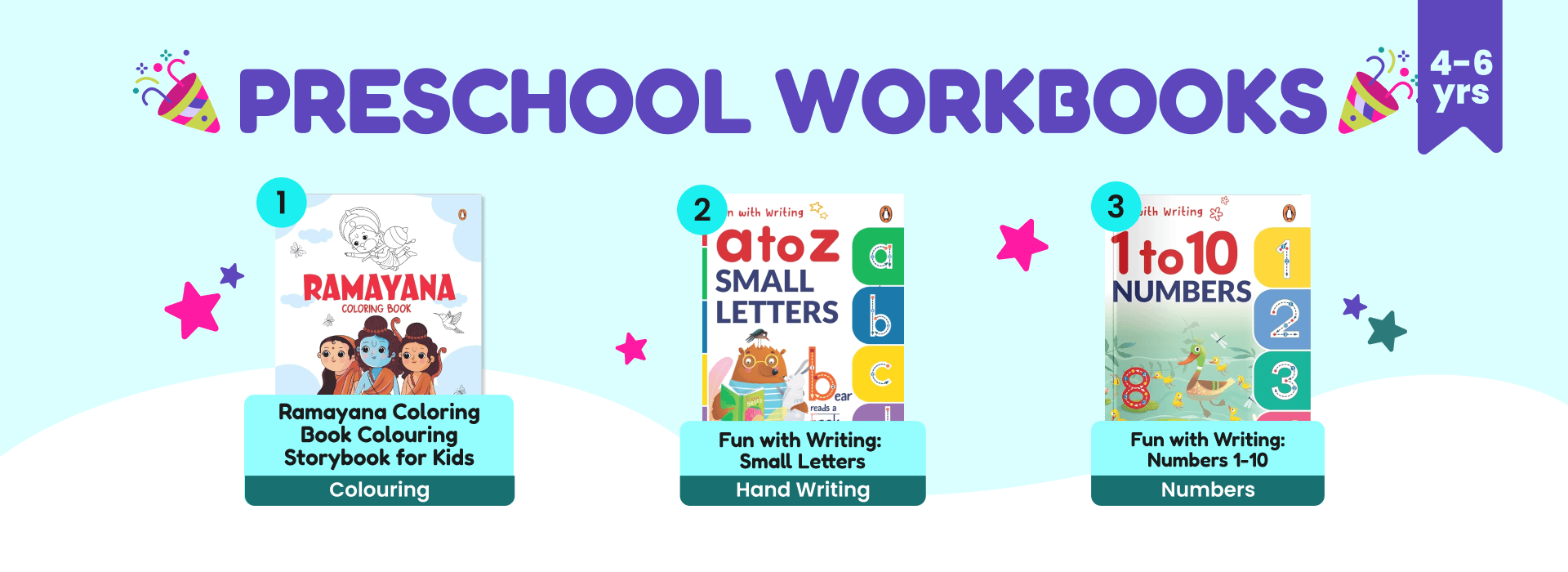 Preschool Workbooks