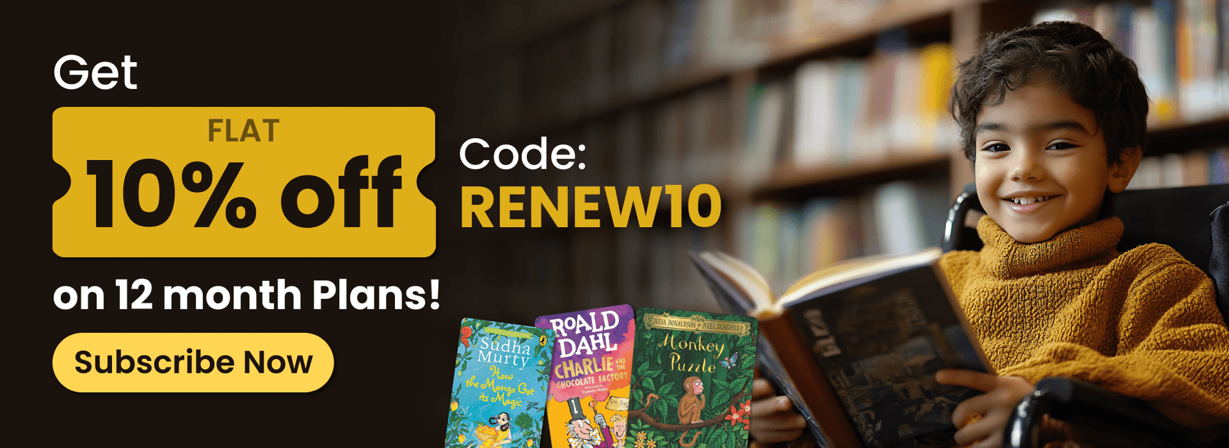 Sibling Book Library Renewal Page