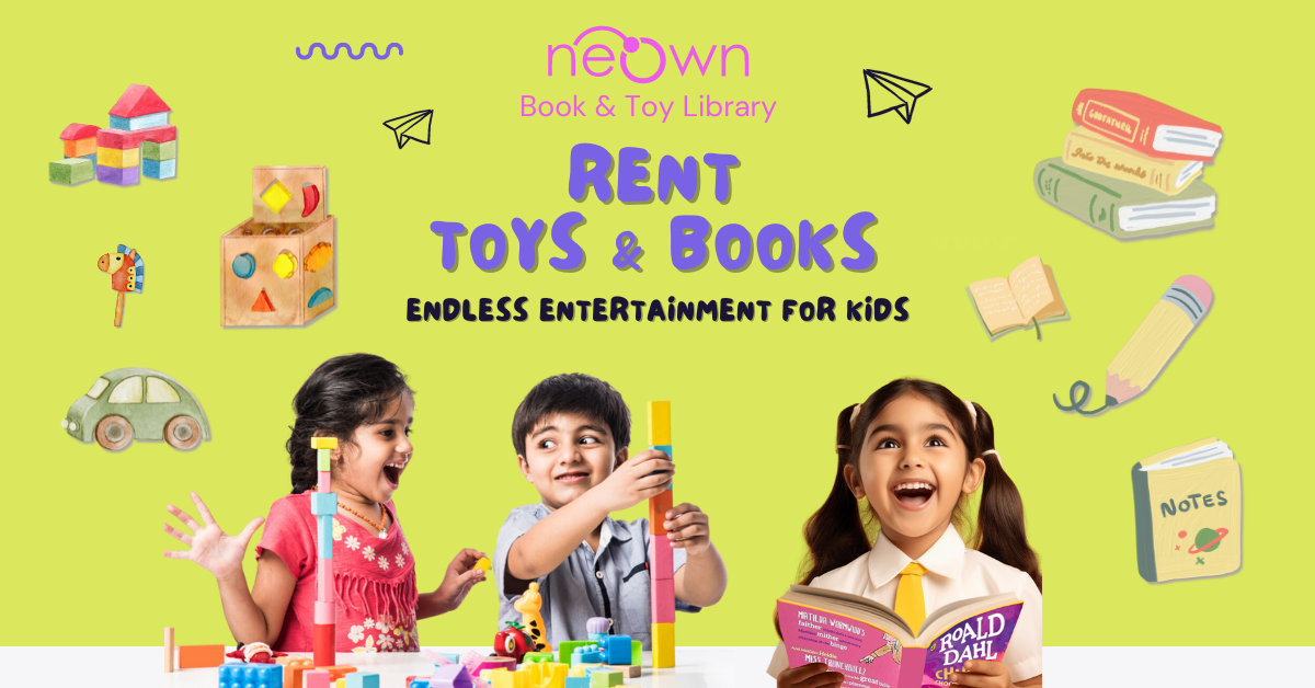 neOwn: Kids' Book & Toy Library | Online Library | Doorstep Delivery