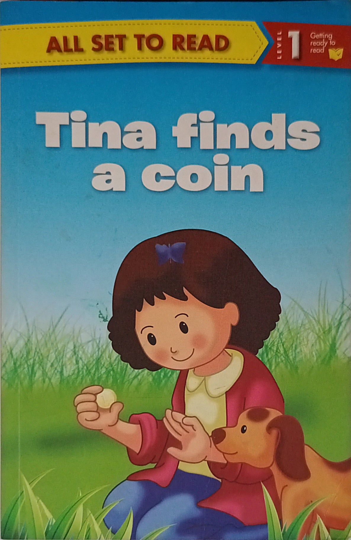 All Set to Read Tina finds a Coin