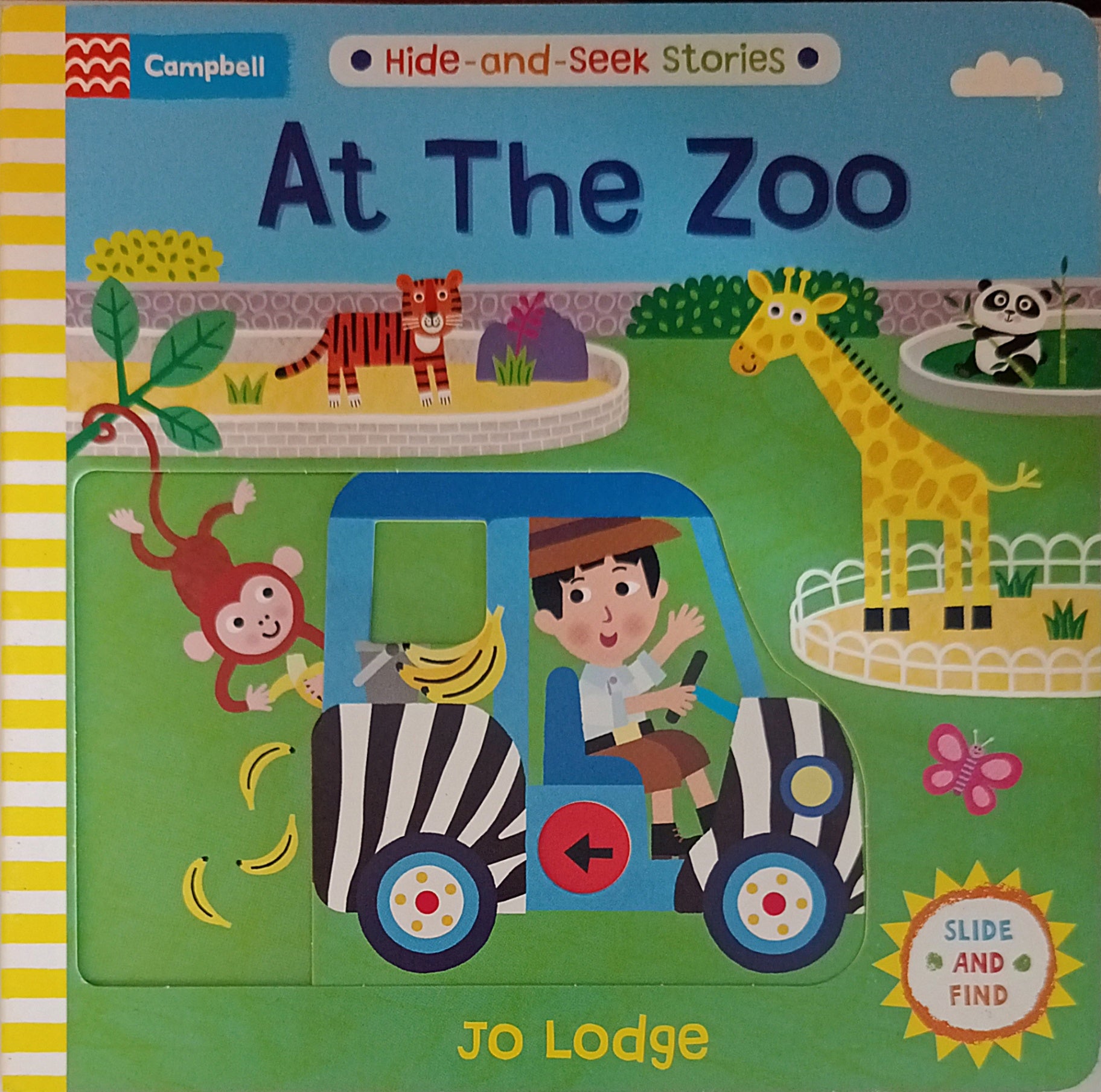 Hide-and-Seek Stories: At the Zoo (Slide and Find)