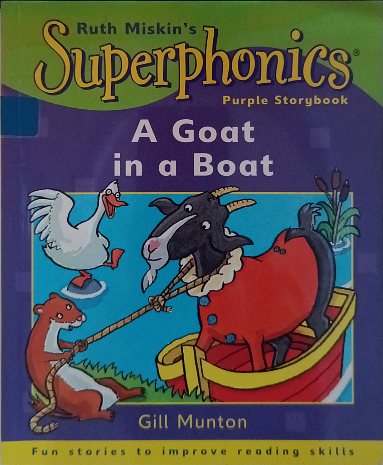 Superphonics Purple Storybook-A Goat in a Boat
