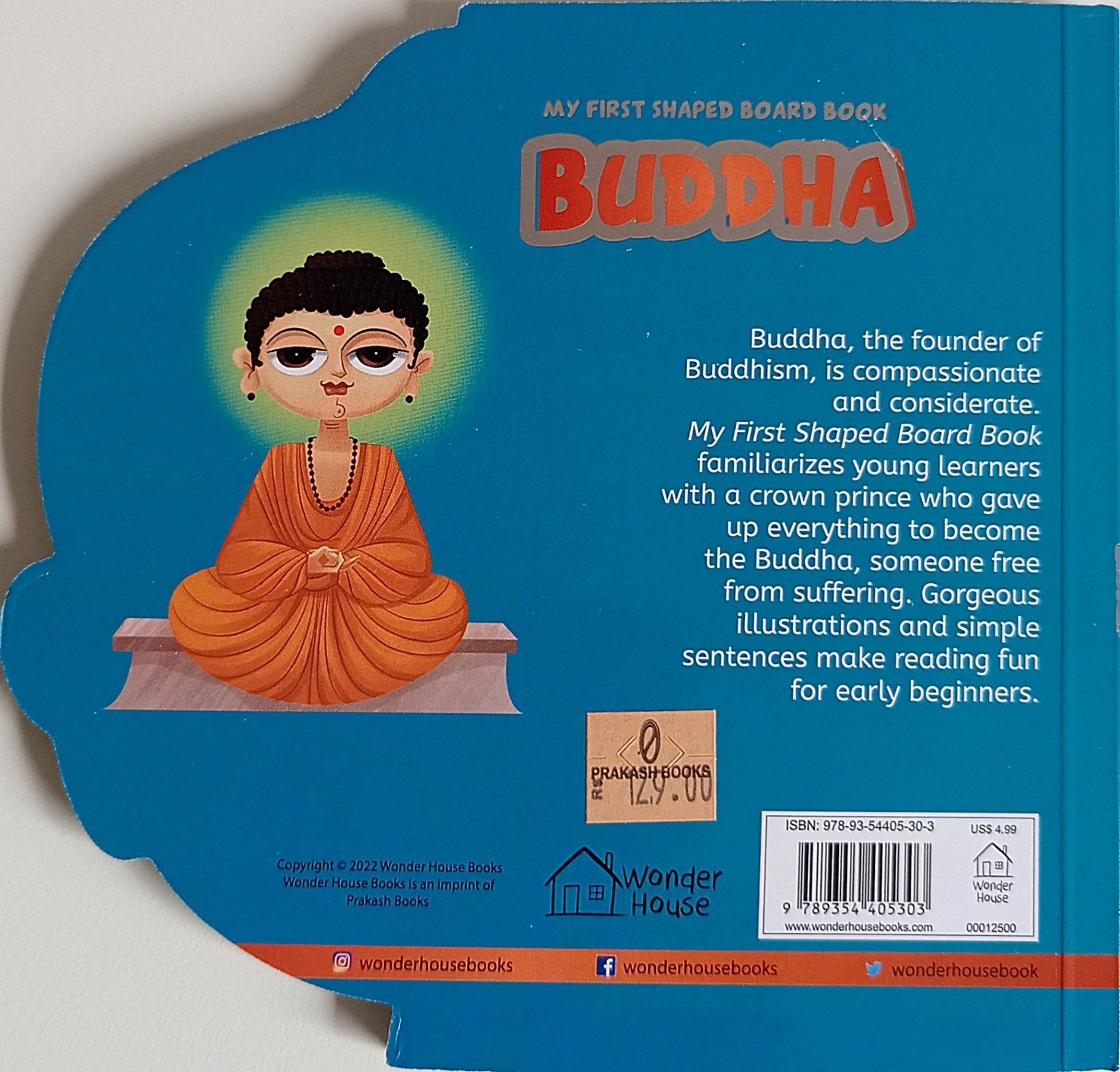 My First Shaped Board Book: My First Shaped Board Book Buddha
