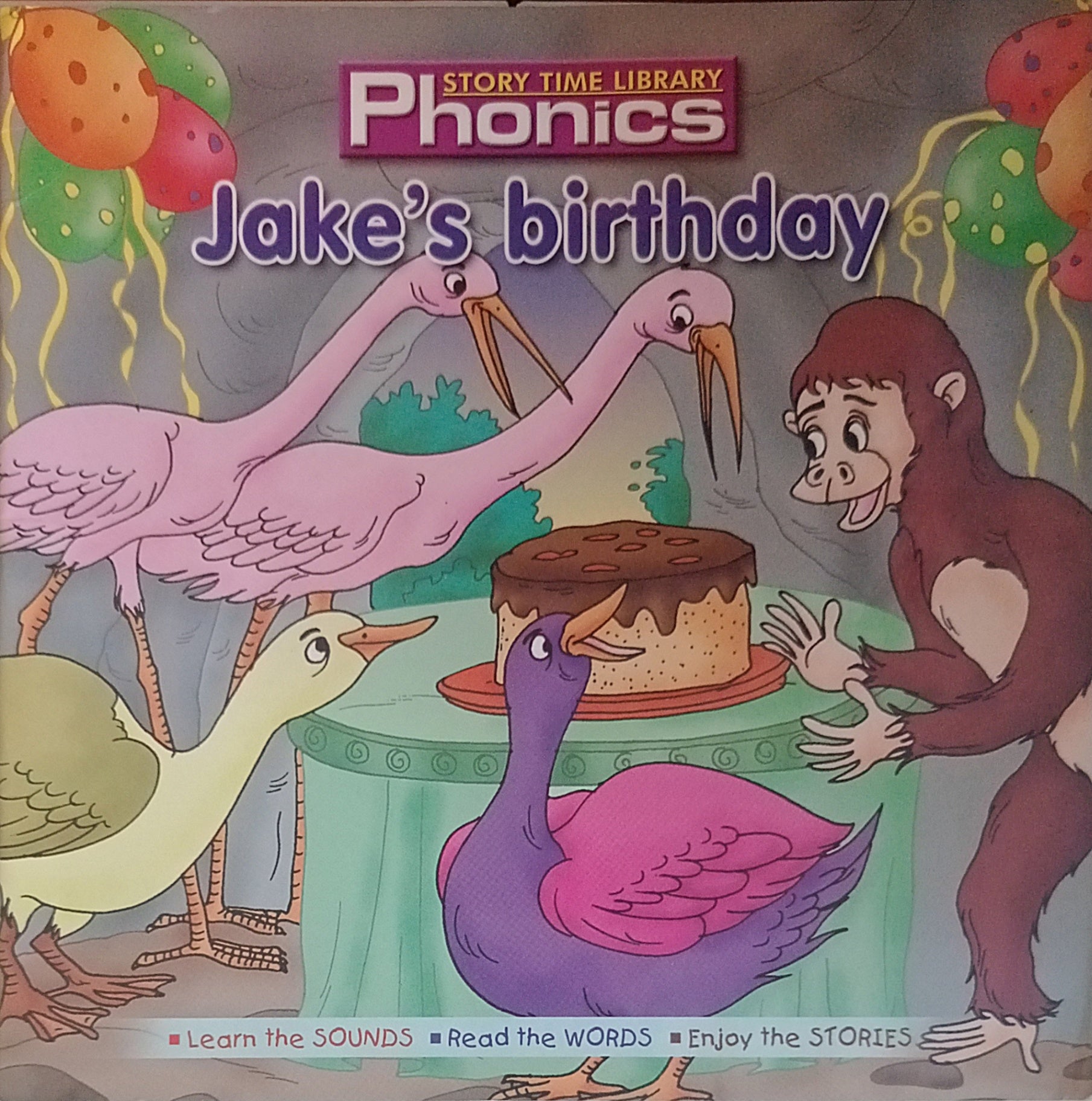 Story Time Library Phonics: Jake's Birthday